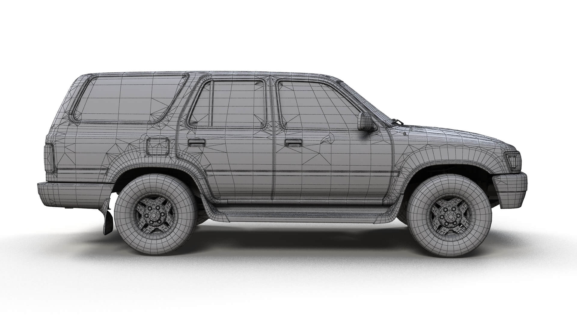 1994 Toyota 4Runner - 3D Model by Veaceslav Condraciuc