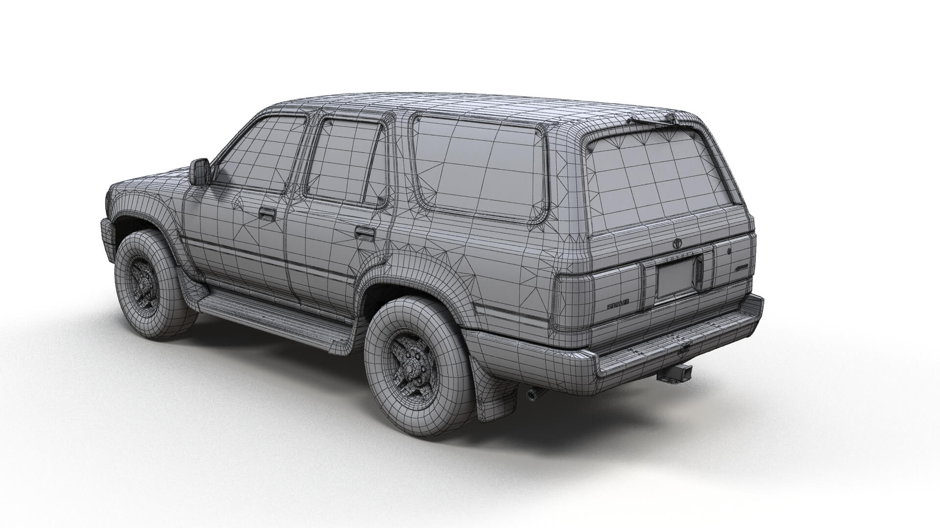 1994 Toyota 4Runner - 3D Model by Veaceslav Condraciuc