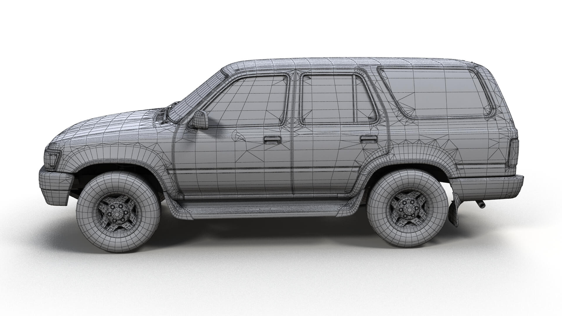 1994 Toyota 4Runner - 3D Model by Veaceslav Condraciuc