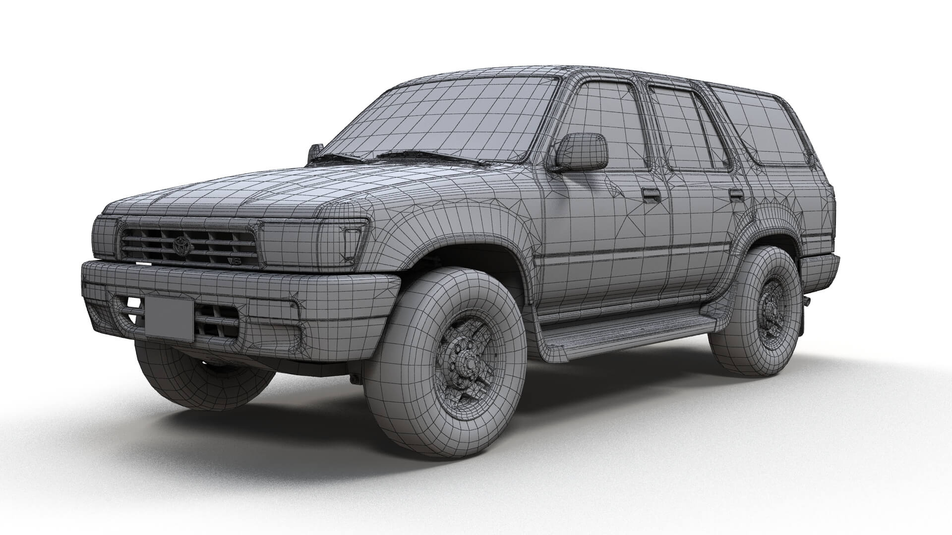 1994 Toyota 4Runner - 3D Model by Veaceslav Condraciuc