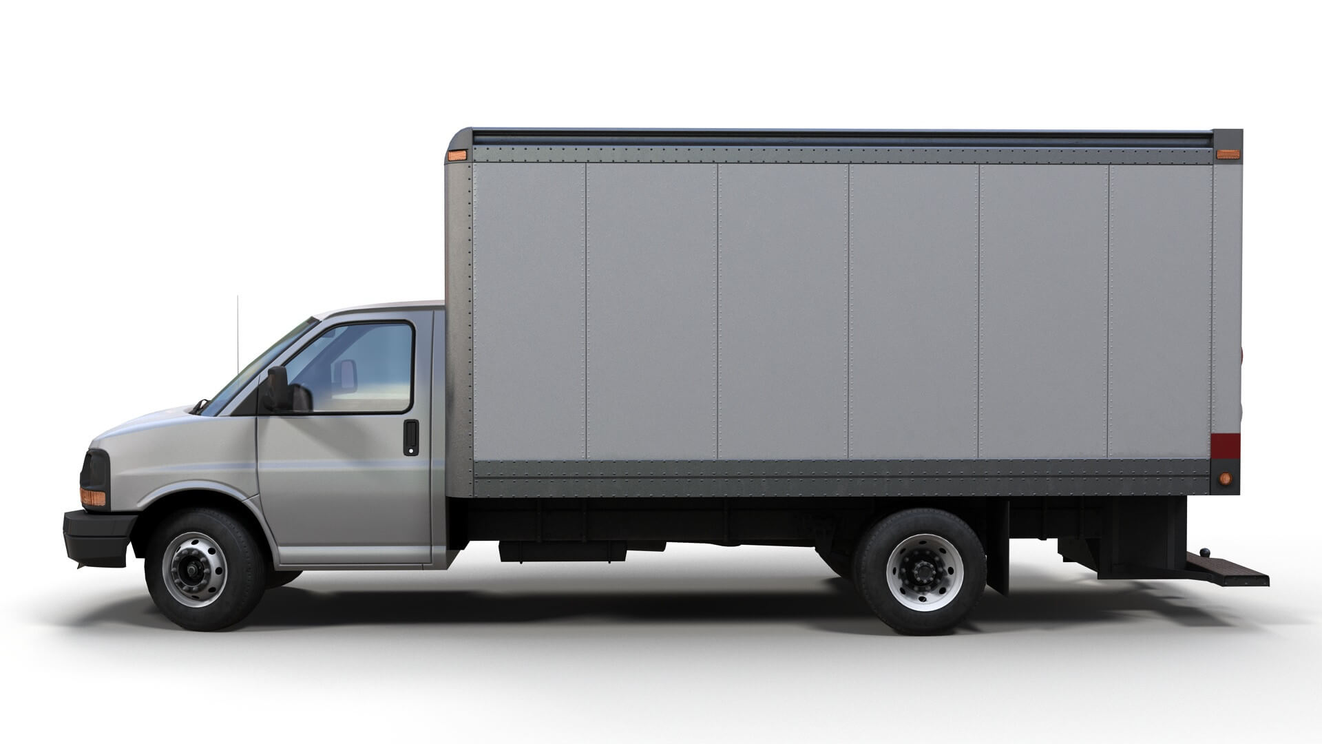 2010 Industrial Box Van - 3D Model by Veaceslav Condraciuc