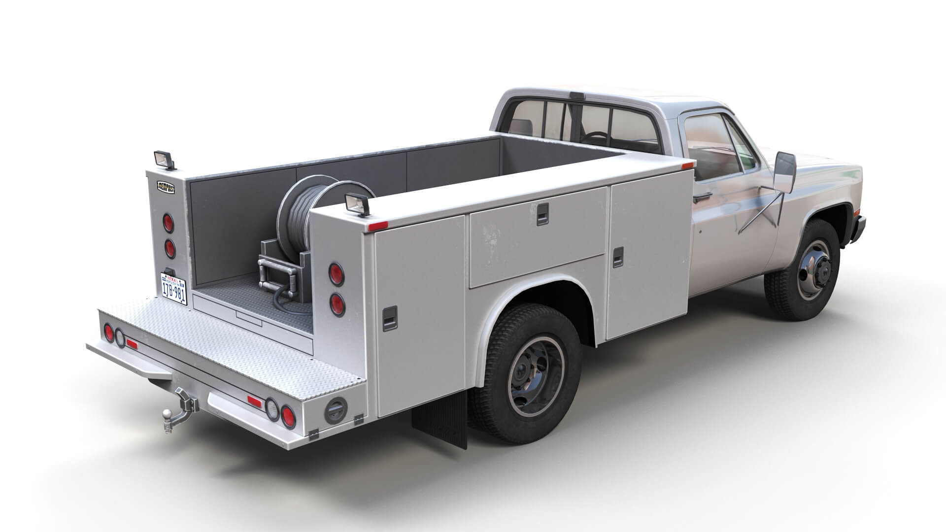 80S Service Truck - 3D Model by Veaceslav Condraciuc