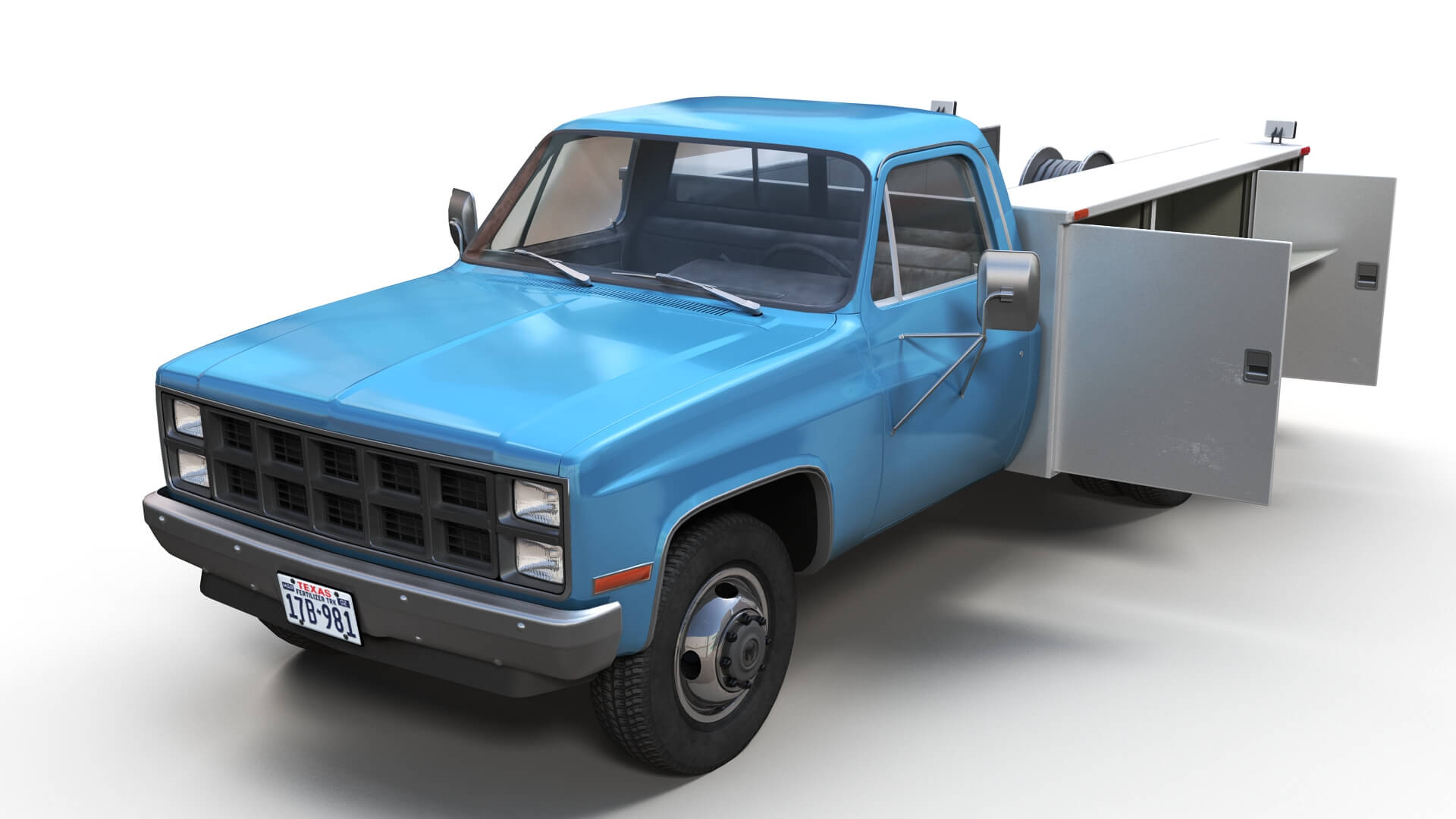 80S Service Truck - 3D Model by Veaceslav Condraciuc