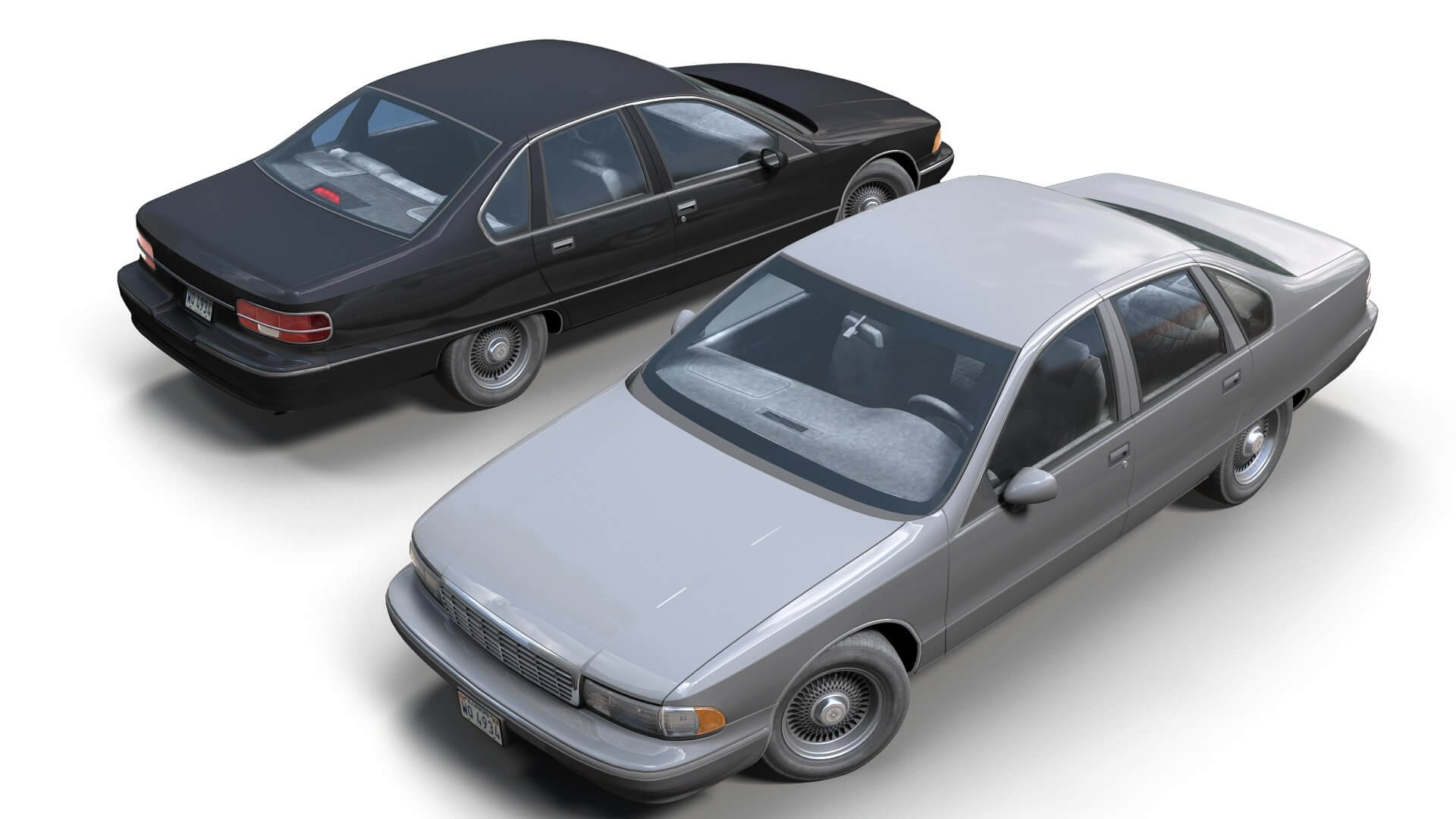 90s Generic Sedan - 3D Model by Veaceslav Condraciuc