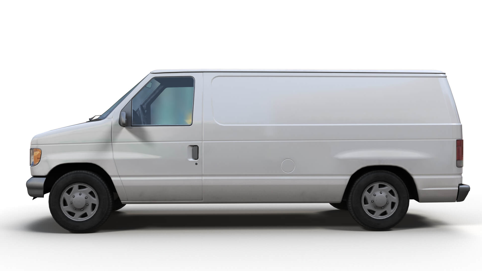 90S Industrial Van - 3D Model by Veaceslav Condraciuc