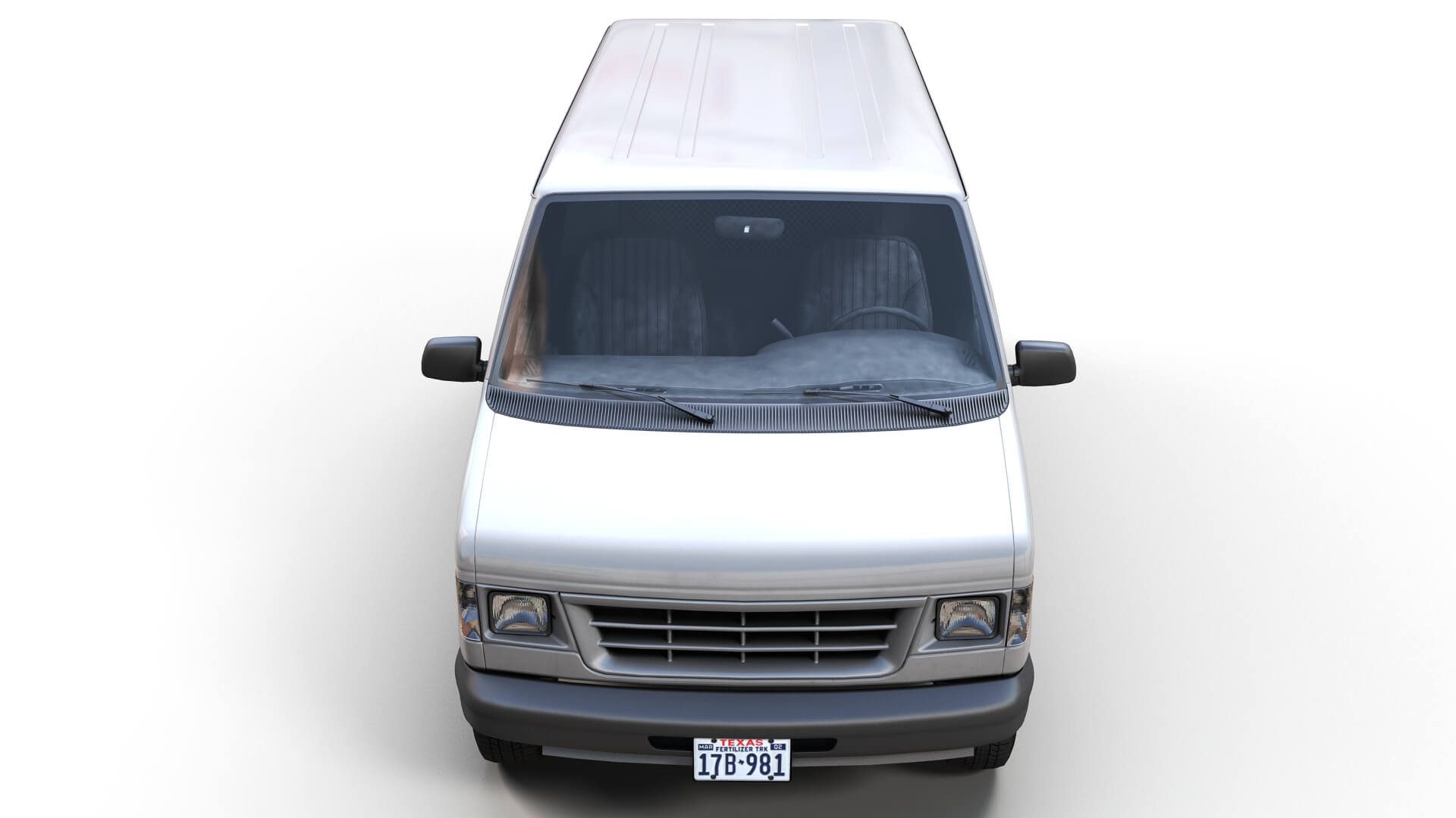 90S Industrial Van - 3D Model by Veaceslav Condraciuc