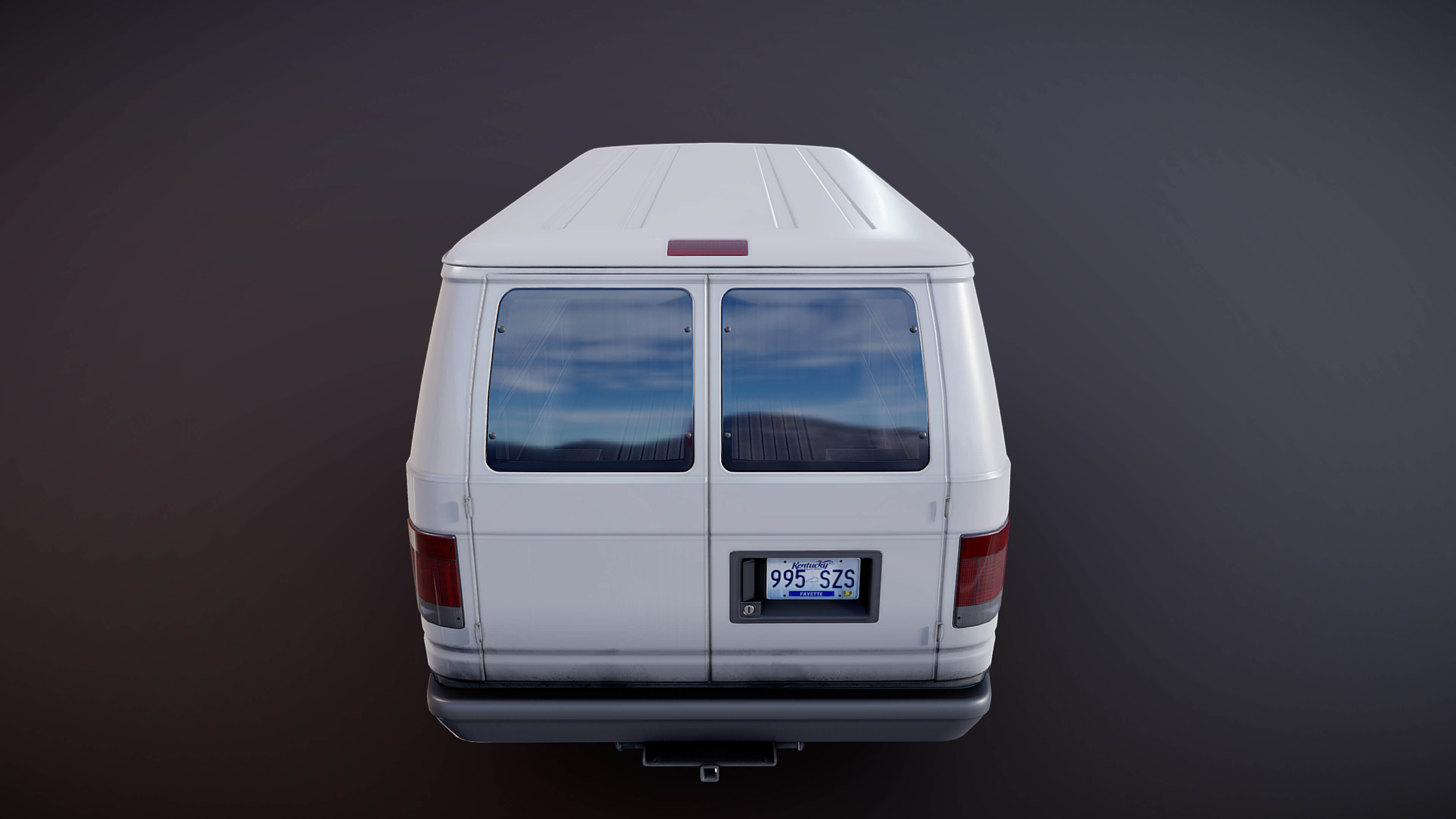 90S Industrial Van - 3D Model by Veaceslav Condraciuc