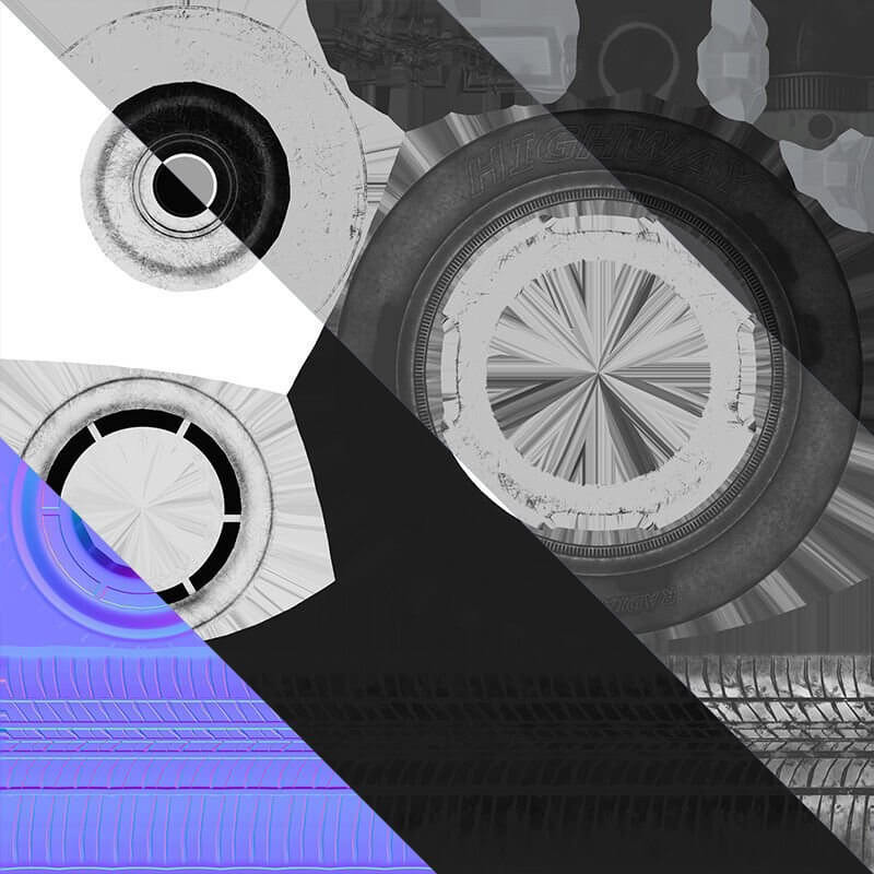 American 90s Police Car - 3D Model by Veaceslav Condraciuc