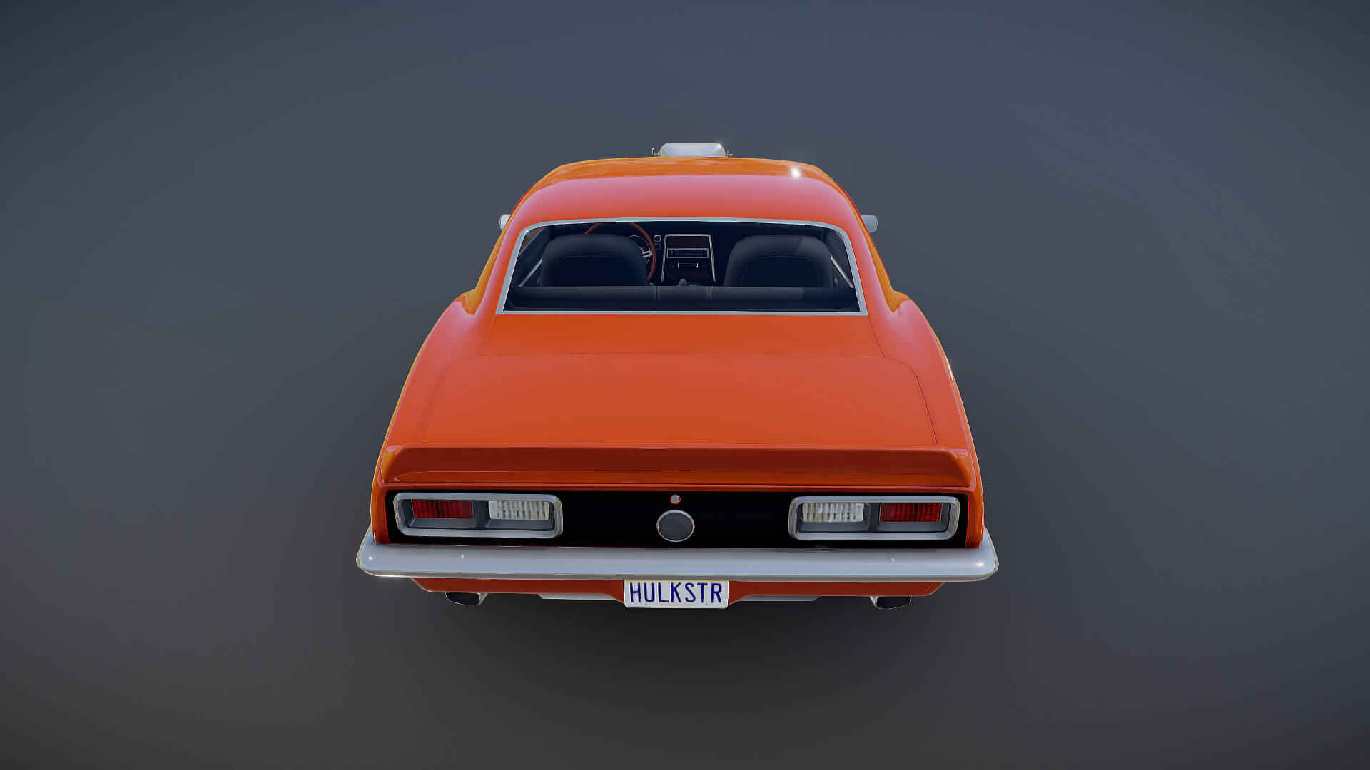 American Muscle Car - 3D Model by Veaceslav Condraciuc