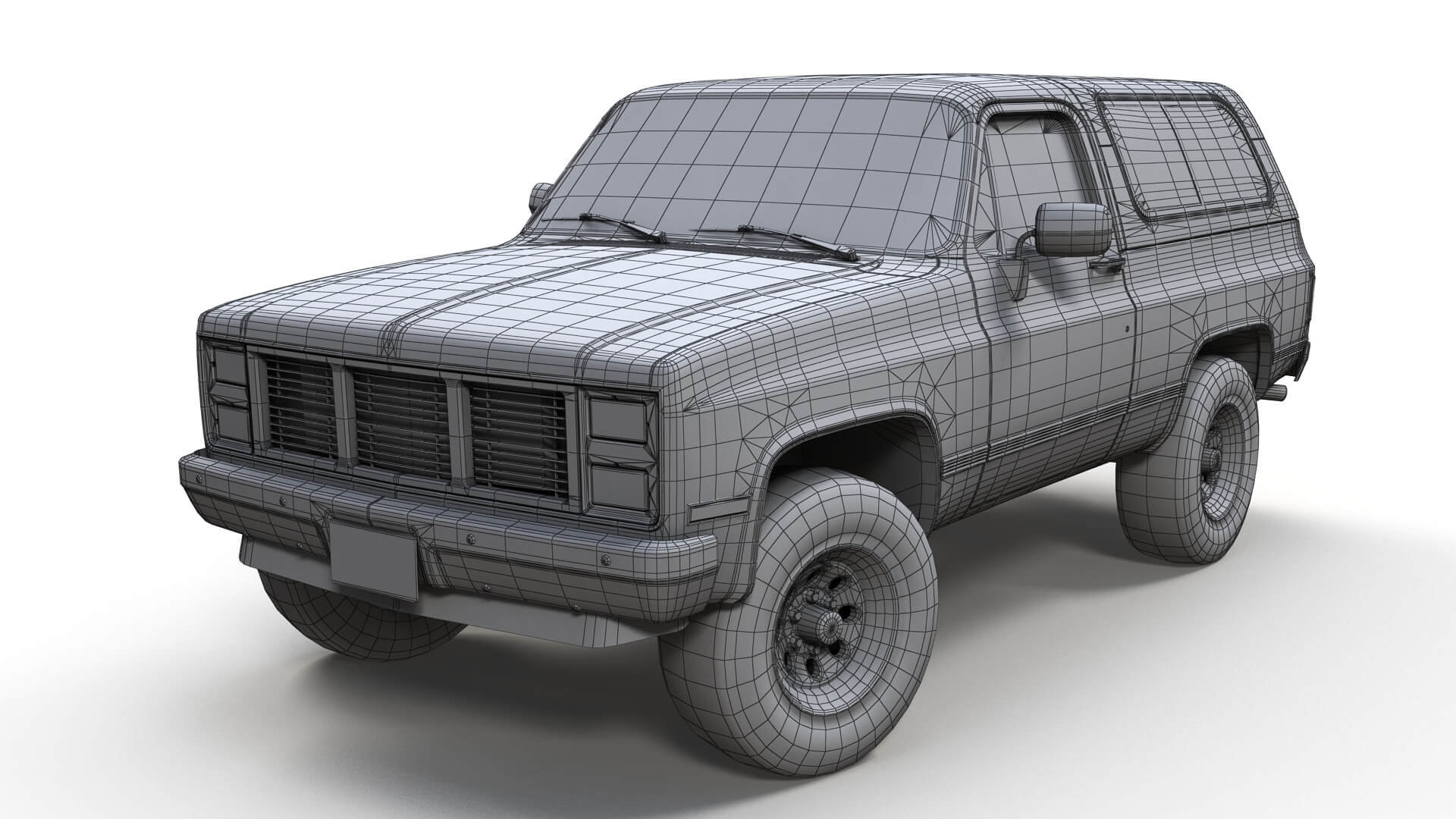 American Offroad Car - 3D Model by Veaceslav Condraciuc