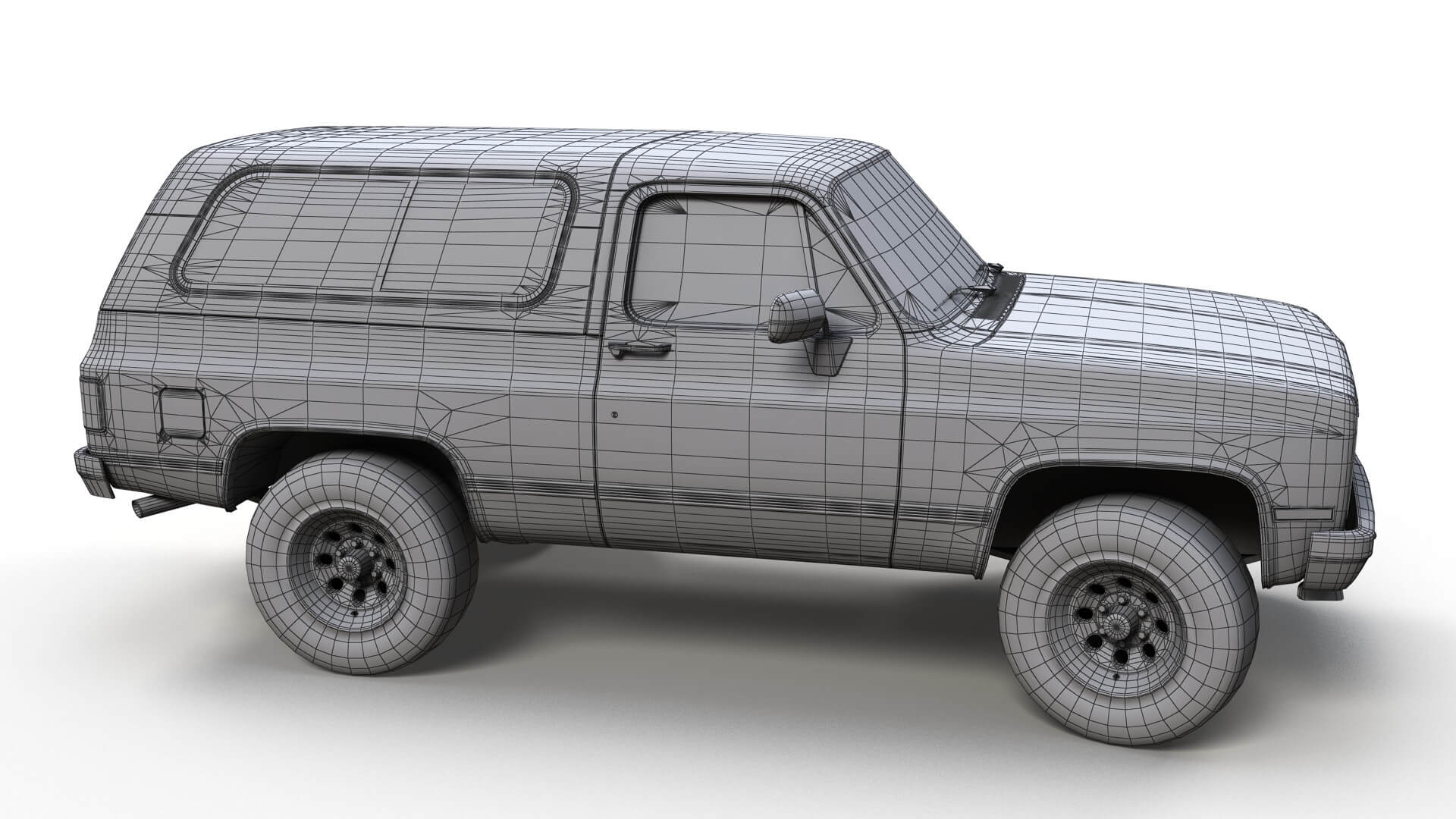 American Offroad Car - 3D Model by Veaceslav Condraciuc