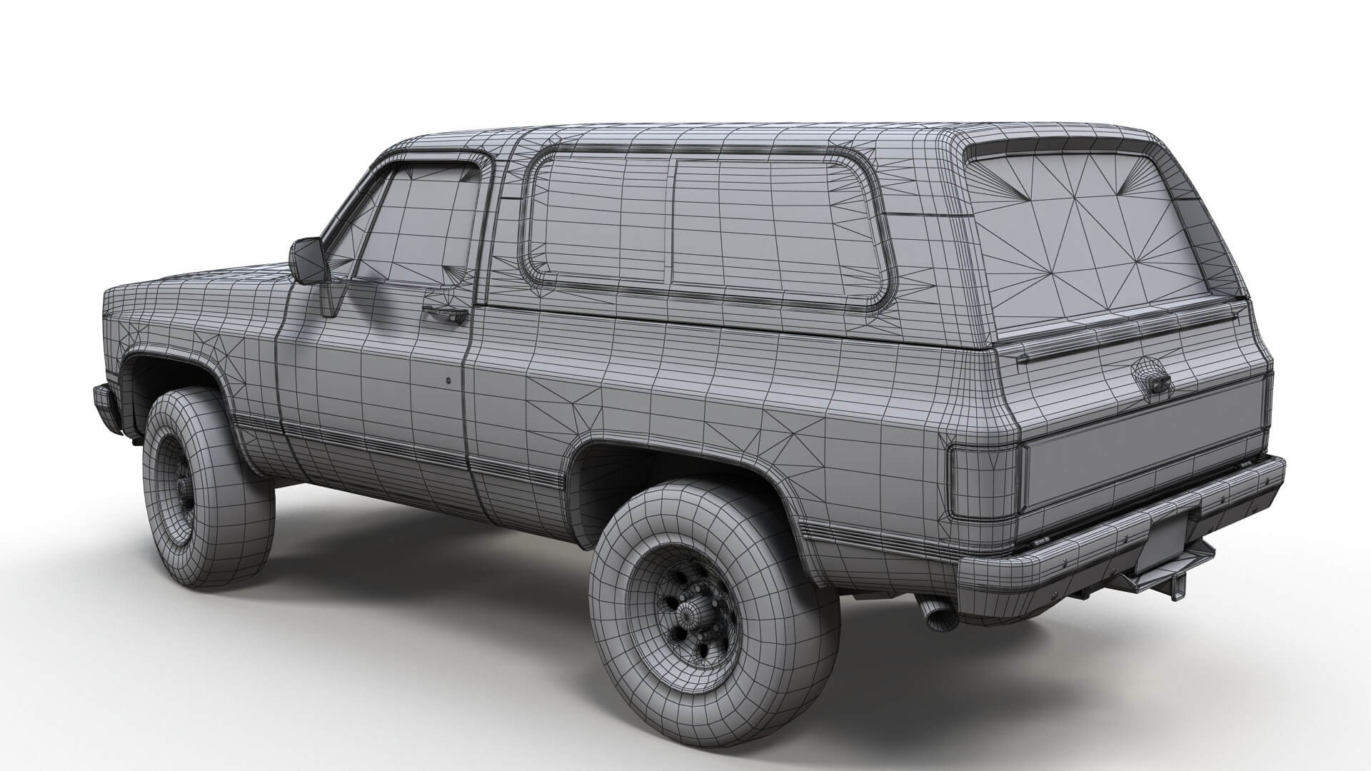 American Offroad Car - 3D Model by Veaceslav Condraciuc