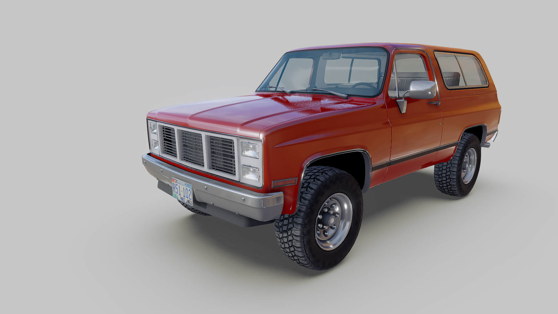 American Offroad Car - 3D Model by Veaceslav Condraciuc