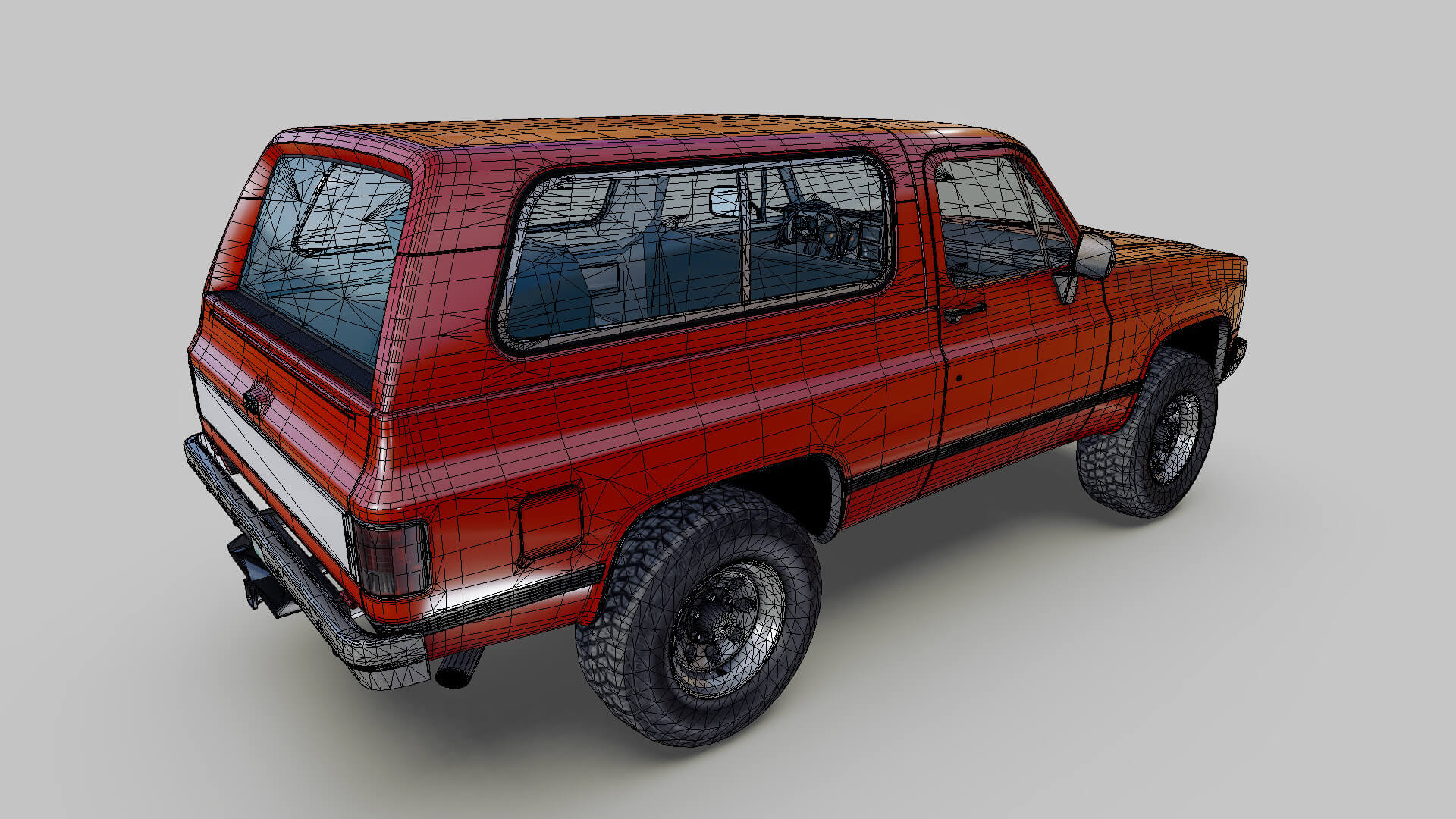 American Offroad Car - 3D Model by Veaceslav Condraciuc