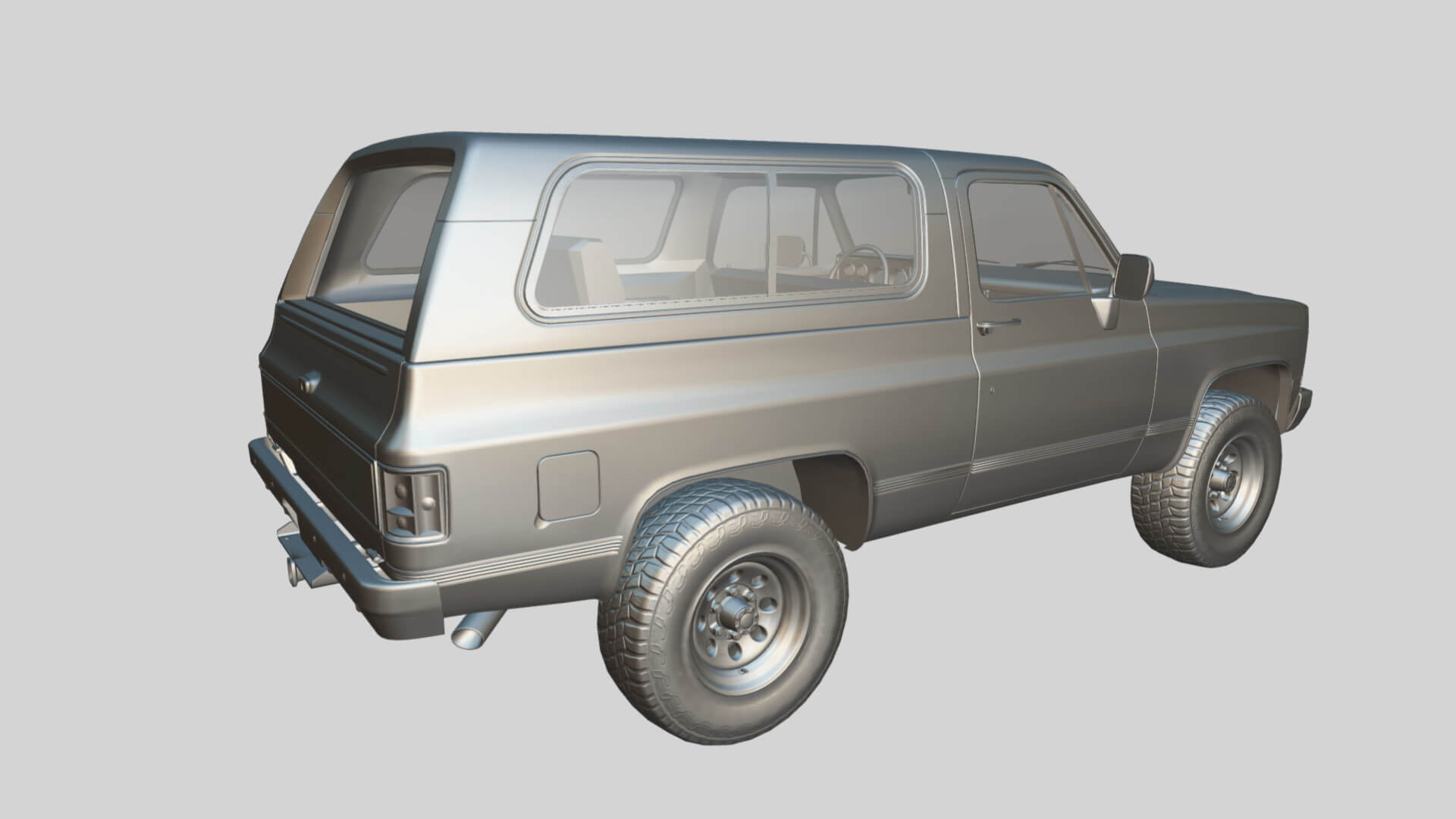 American Offroad Car - 3D Model by Veaceslav Condraciuc