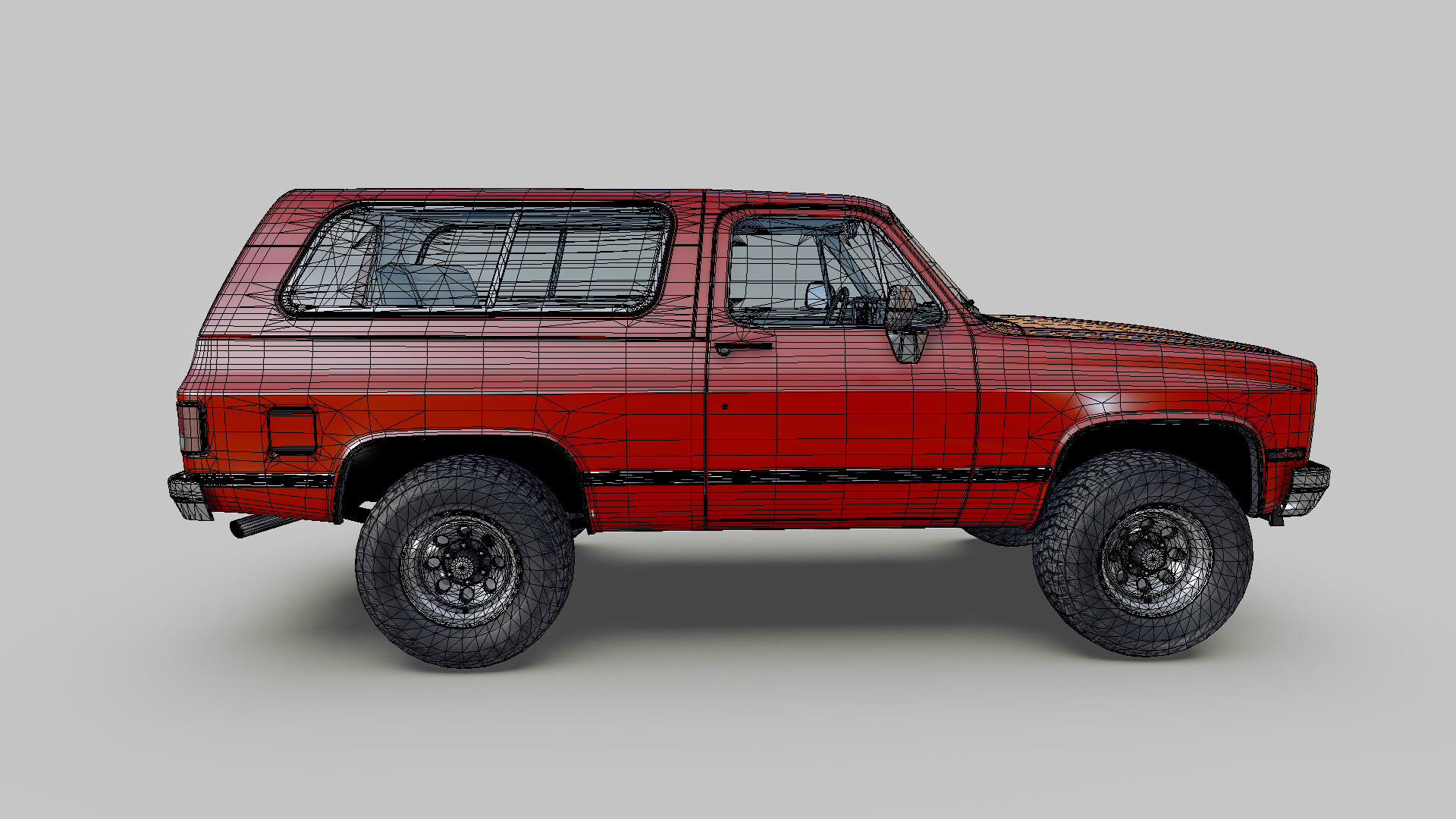 American Offroad Car - 3D Model by Veaceslav Condraciuc