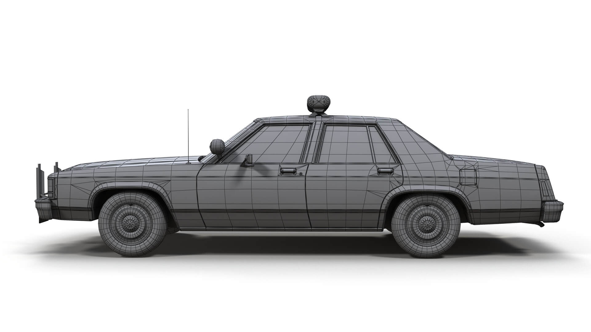 American Police Cars - 3D Model by Veaceslav Condraciuc