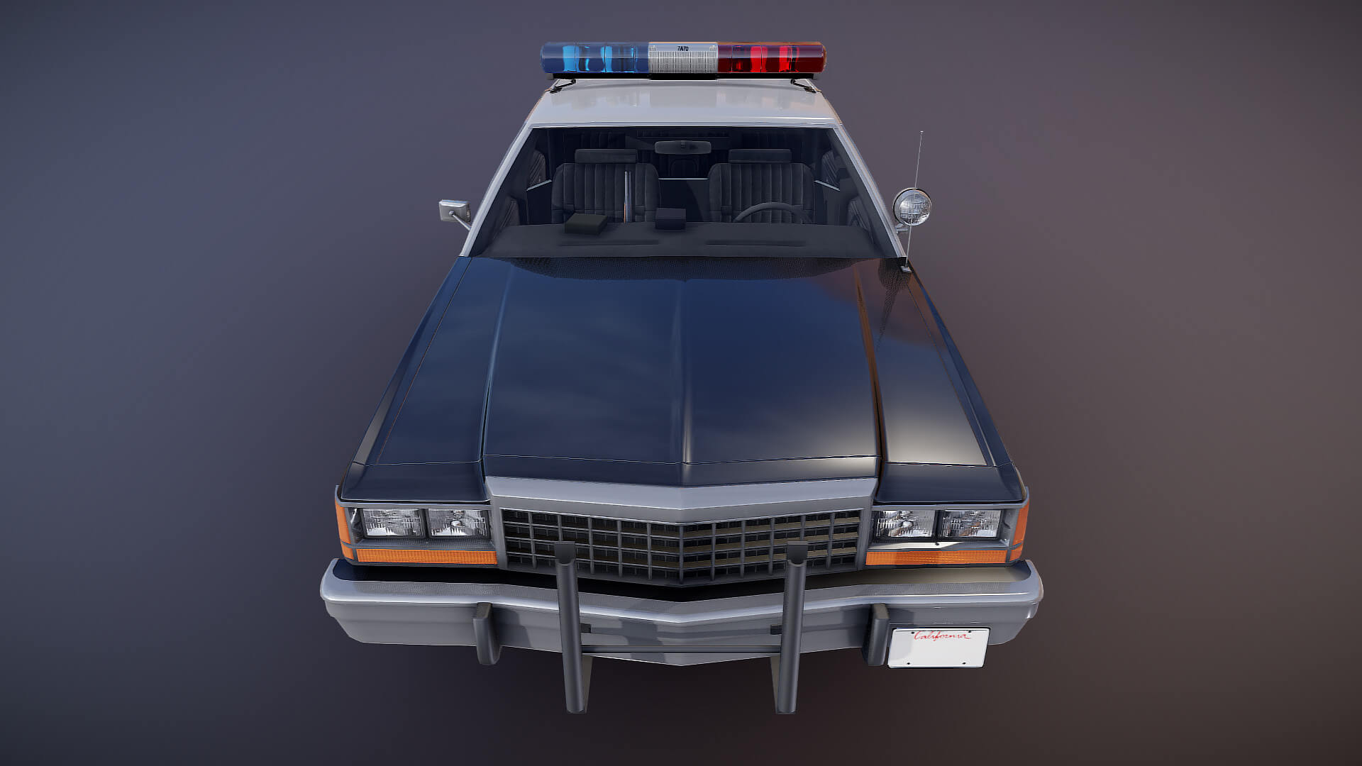 American Police Cars - 3D Model by Veaceslav Condraciuc