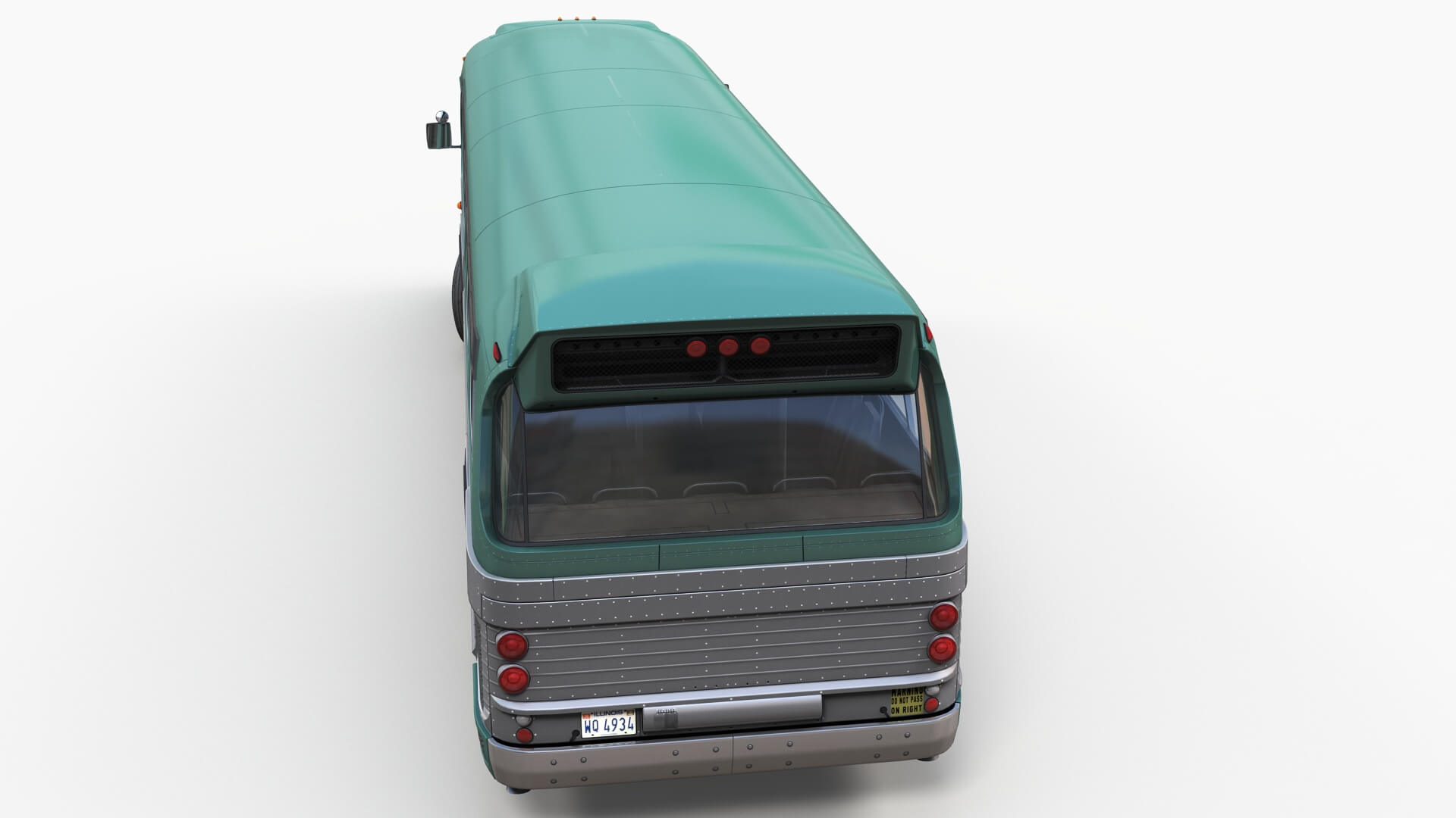 Vintage City Bus - 3D Model by Veaceslav Condraciuc