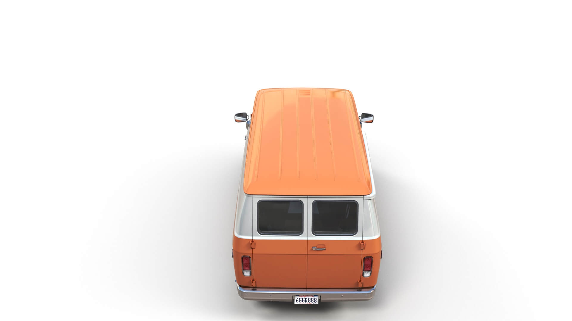 Custom American Van - 3D Model by Veaceslav Condraciuc
