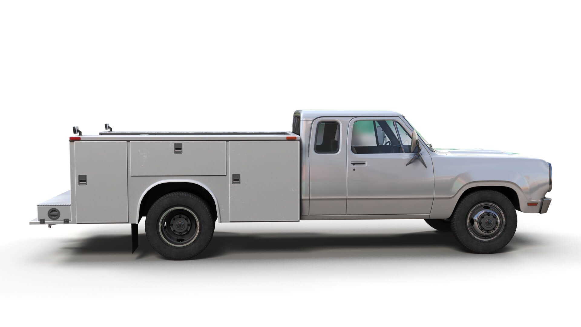 Dodge D100 Service Truck - 3D Model by Veaceslav Condraciuc