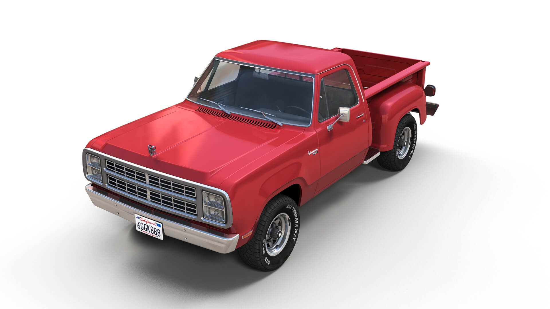 Dodge D100 Utiline 1979 - 3D Model by Veaceslav Condraciuc