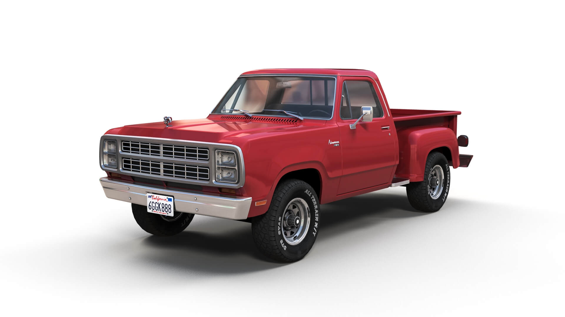 Dodge D100 Utiline 1979 - 3D Model by Veaceslav Condraciuc