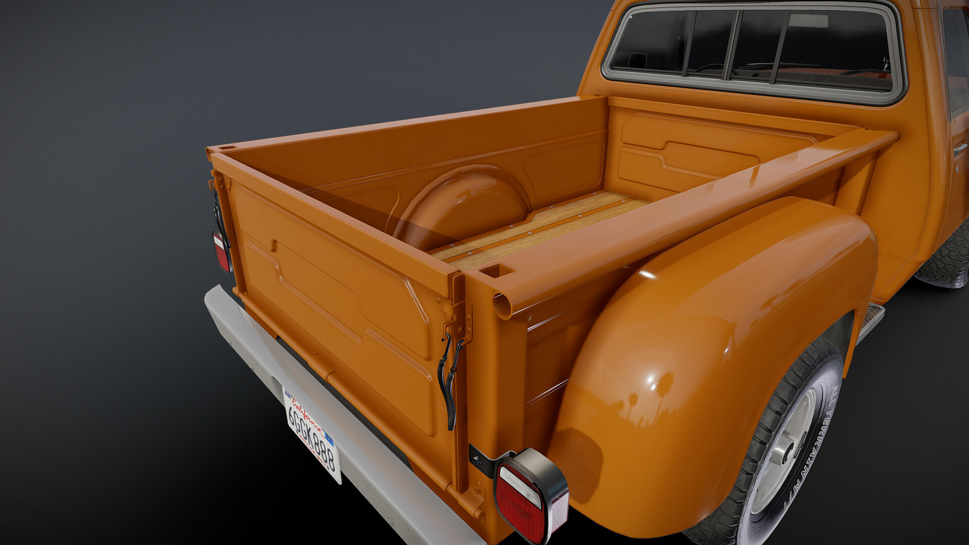 Dodge D100 Utiline 1979 - 3D Model by Veaceslav Condraciuc