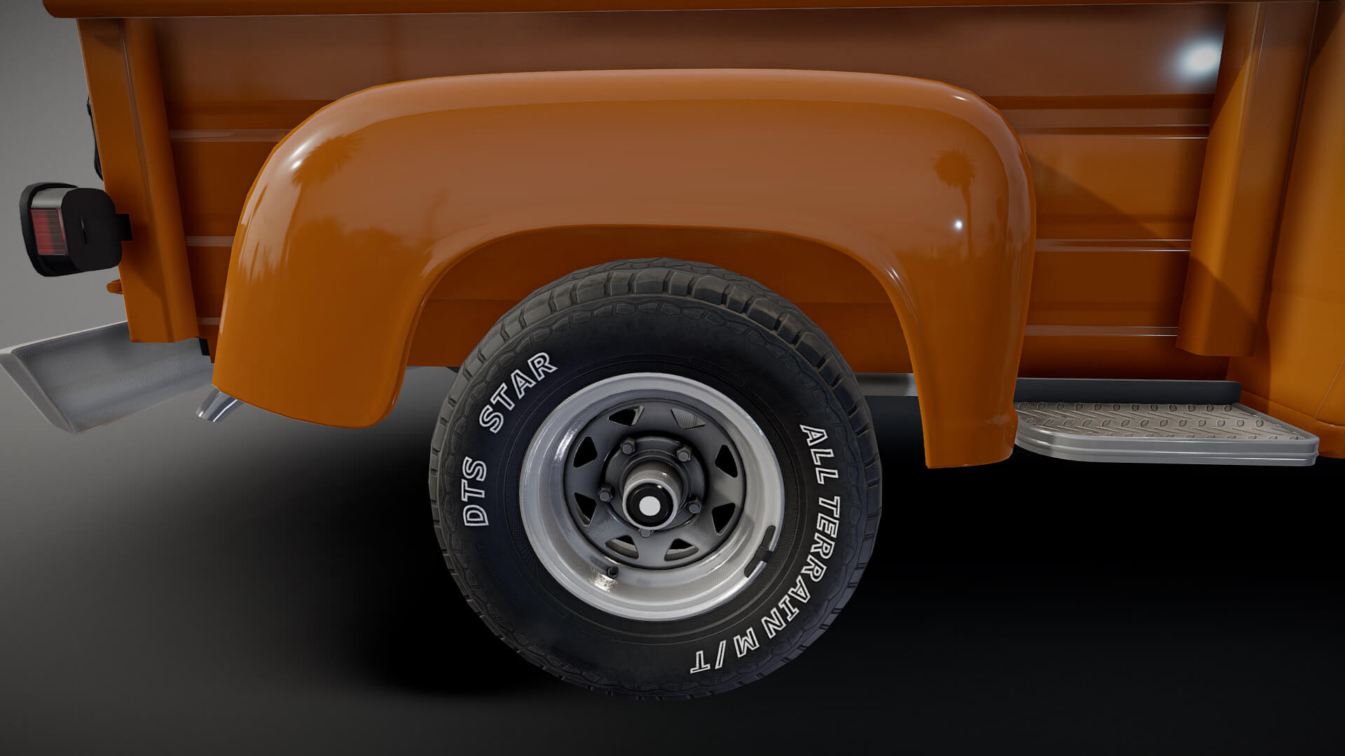 Dodge D100 Utiline 1979 - 3D Model by Veaceslav Condraciuc