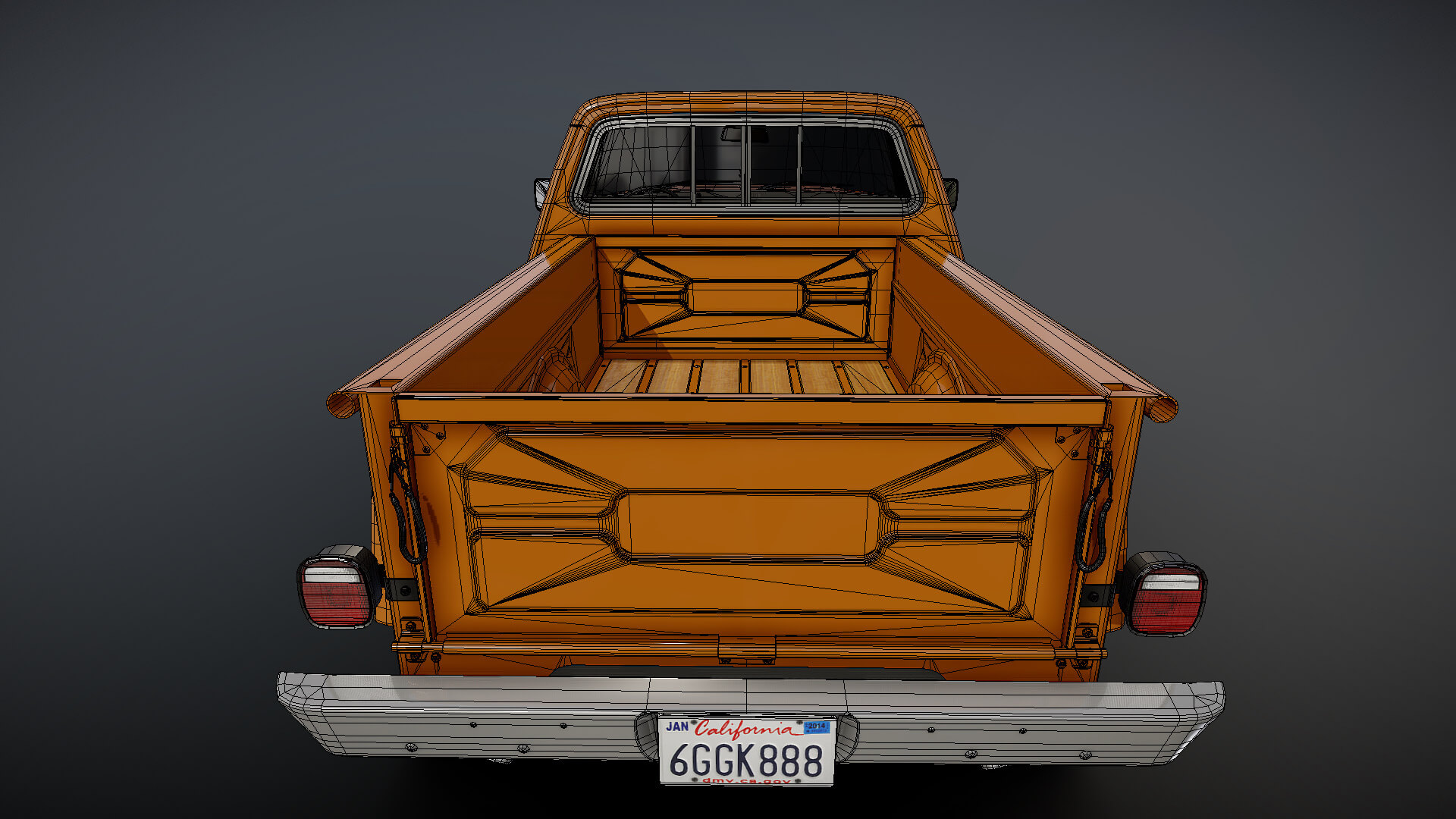 Dodge D100 Utiline 1979 - 3D Model by Veaceslav Condraciuc