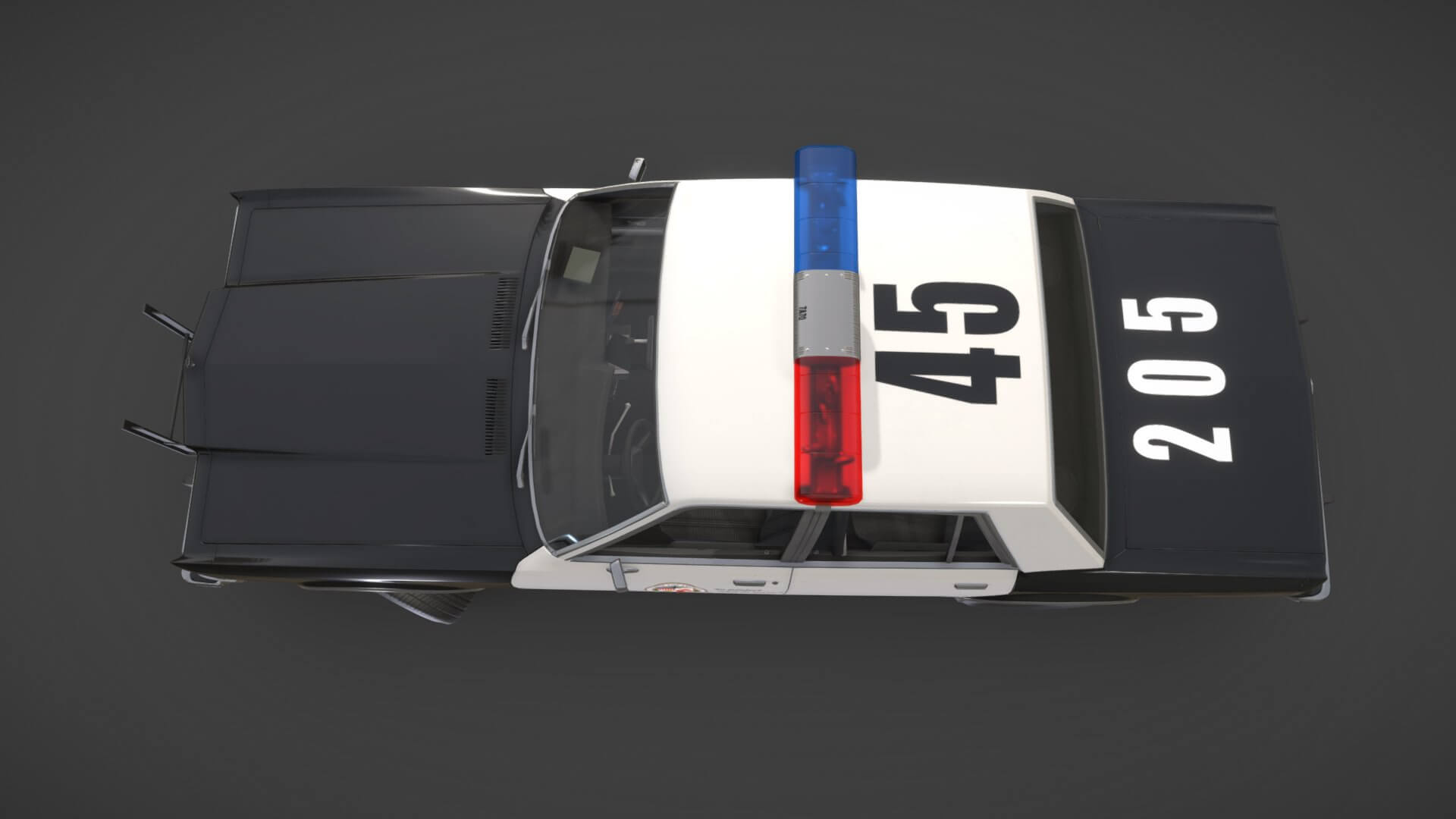 Dodge Police Interceptor - 3D Model by Veaceslav Condraciuc