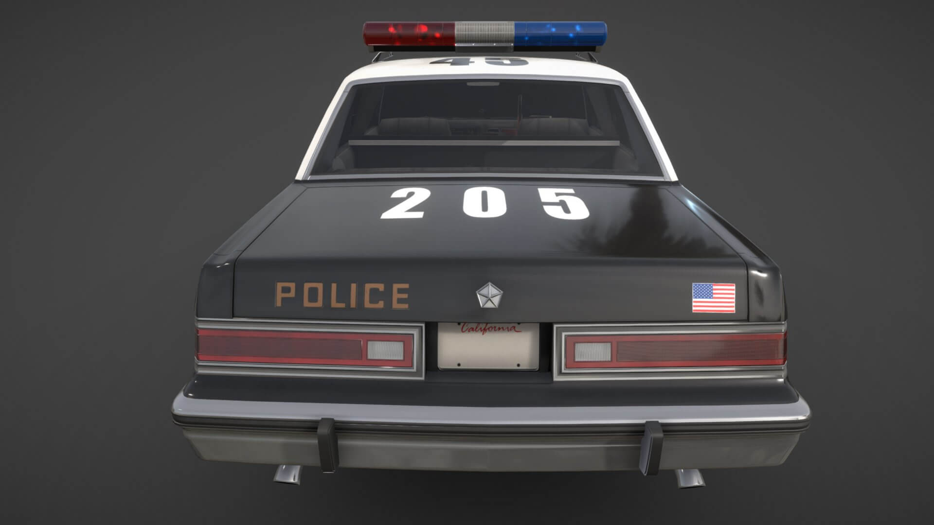 Dodge Police Interceptor - 3D Model by Veaceslav Condraciuc