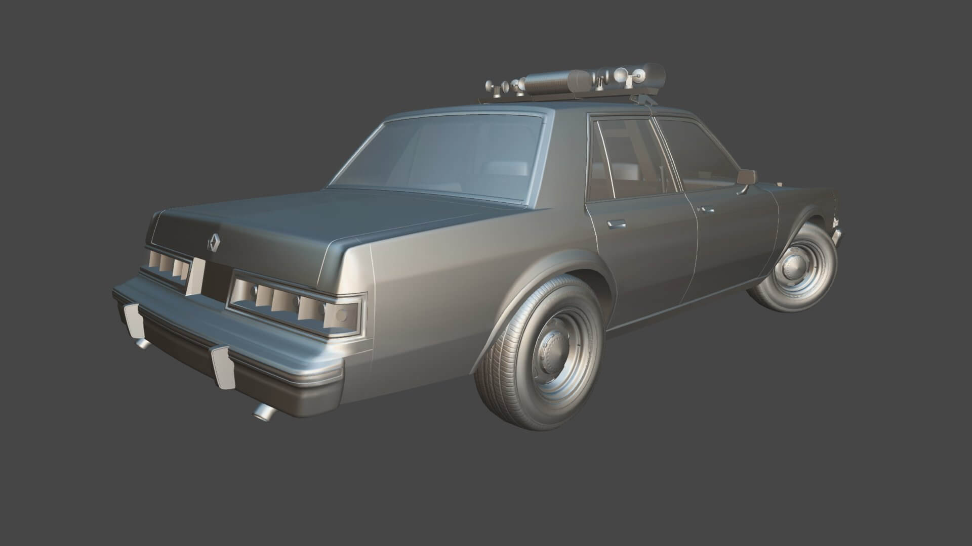 Dodge Police Interceptor - 3D Model by Veaceslav Condraciuc