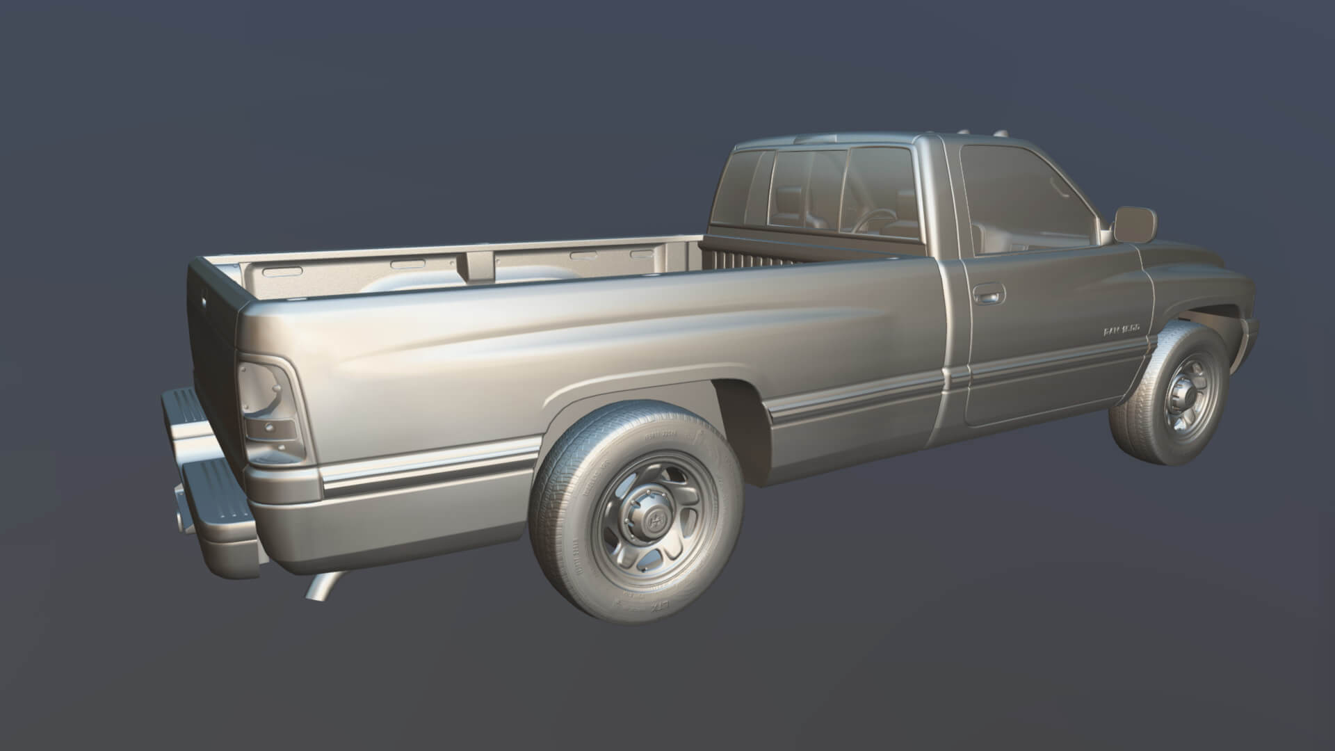 Dodge Ram 1995 1500 - 3D Model by Veaceslav Condraciuc