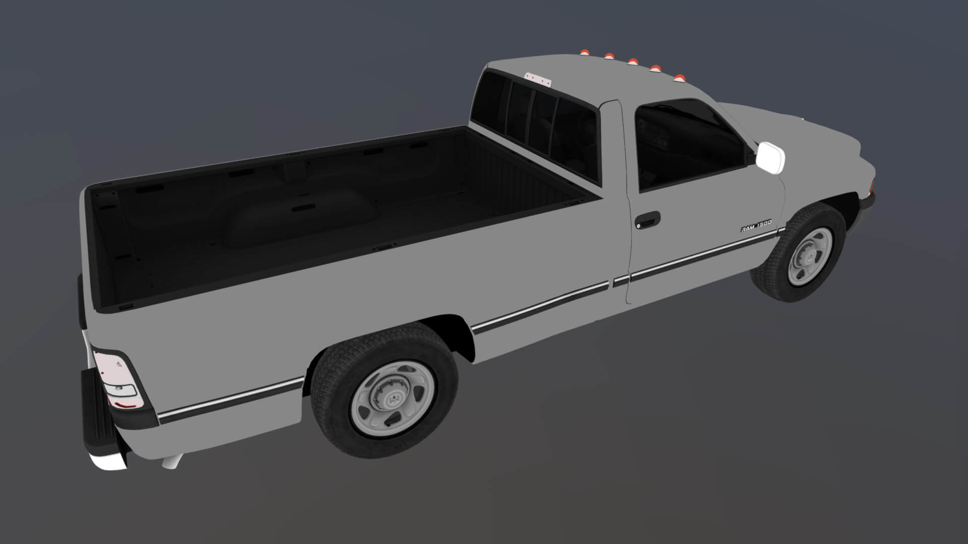 Dodge Ram 1995 1500 - 3D Model by Veaceslav Condraciuc