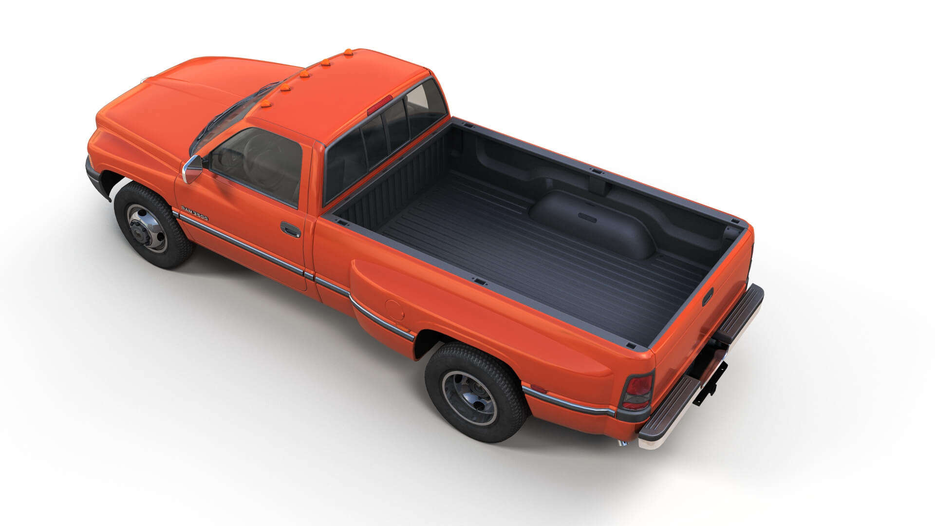 Dodge Ram 1995 3500 - 3D Model by Veaceslav Condraciuc