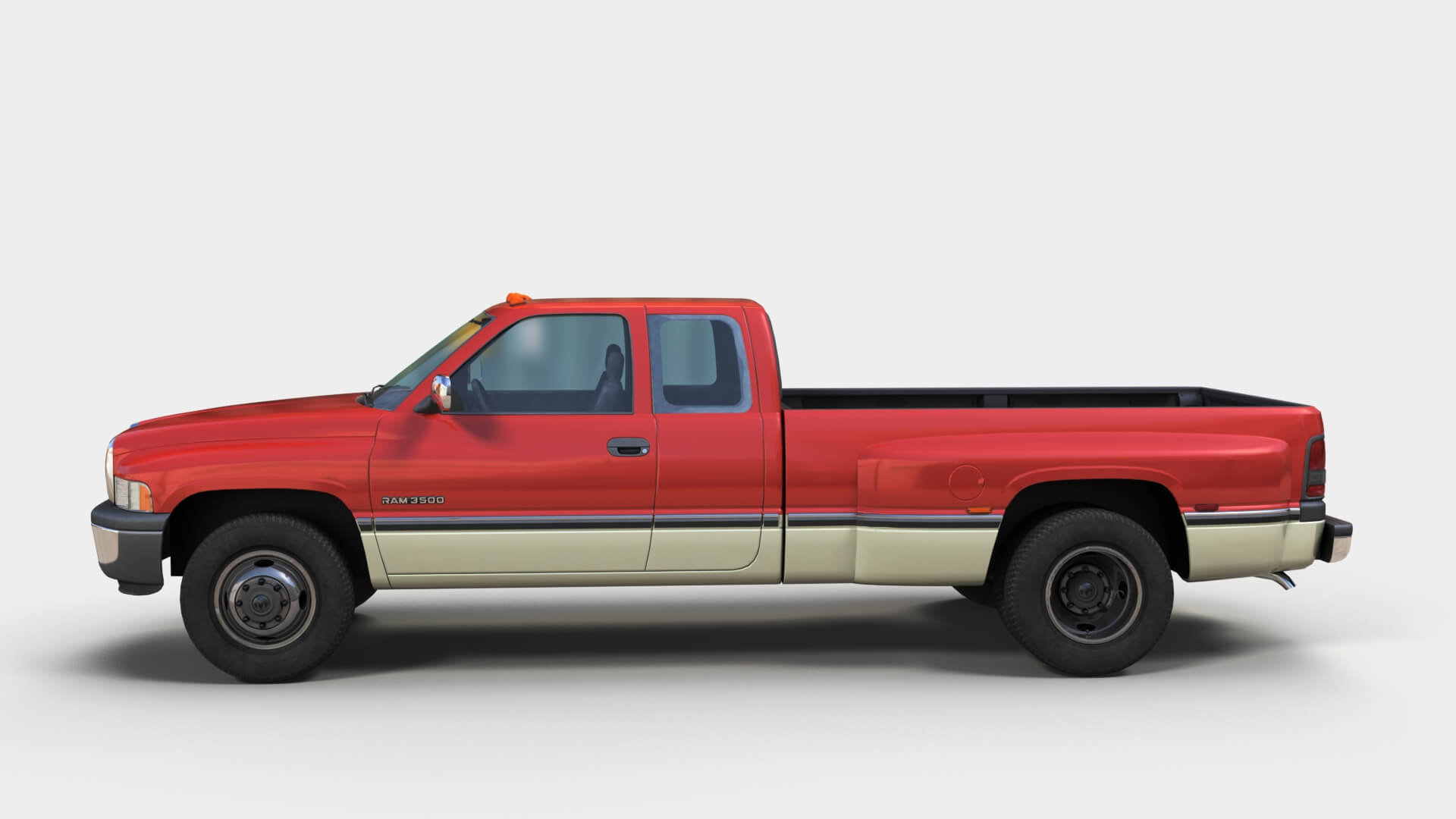 Dodge Ram 1996 3500 Laramie - 3D Model by Veaceslav Condraciuc