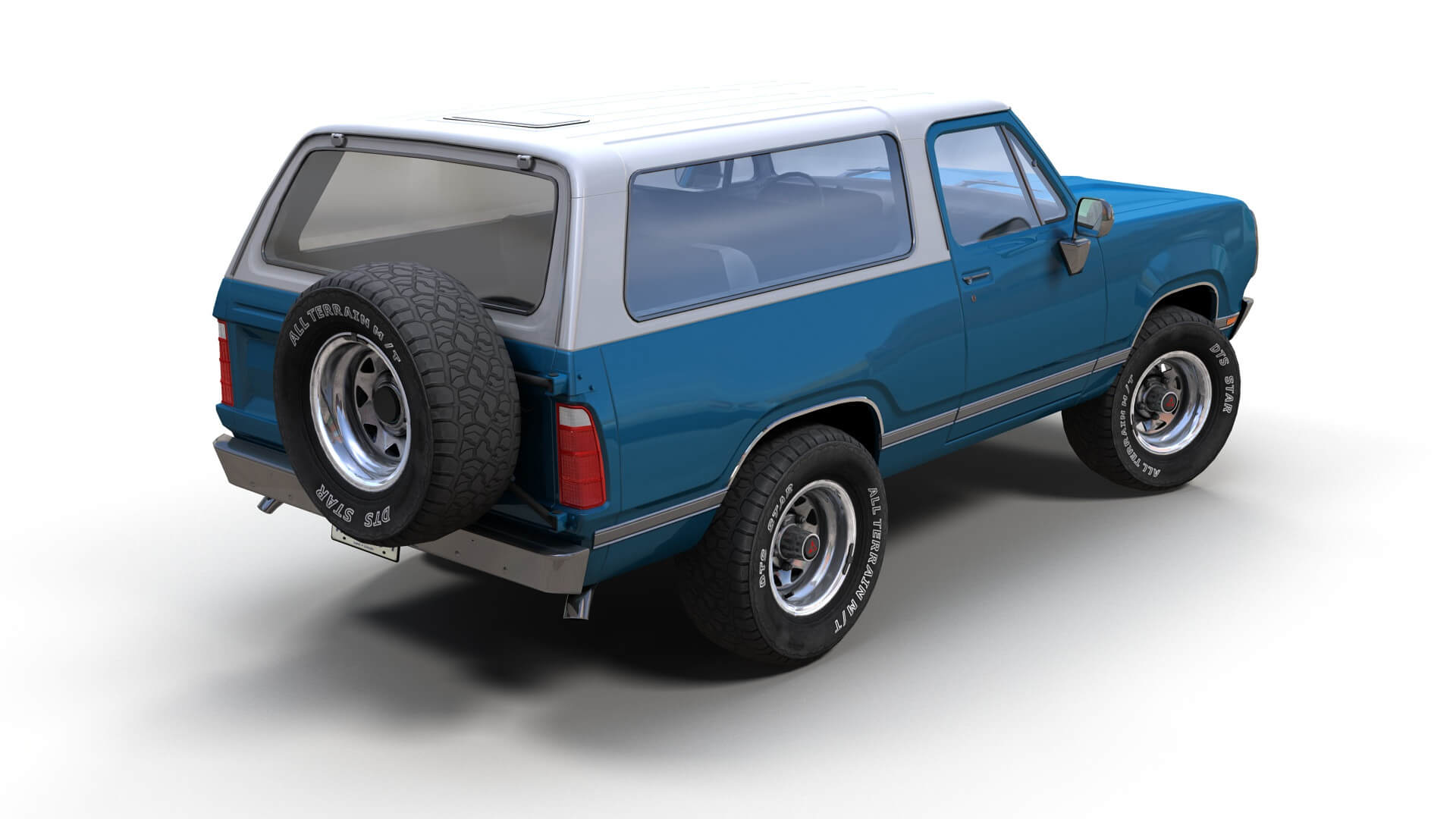Dodge Ramcharger 1976 - 3D Model by Veaceslav Condraciuc
