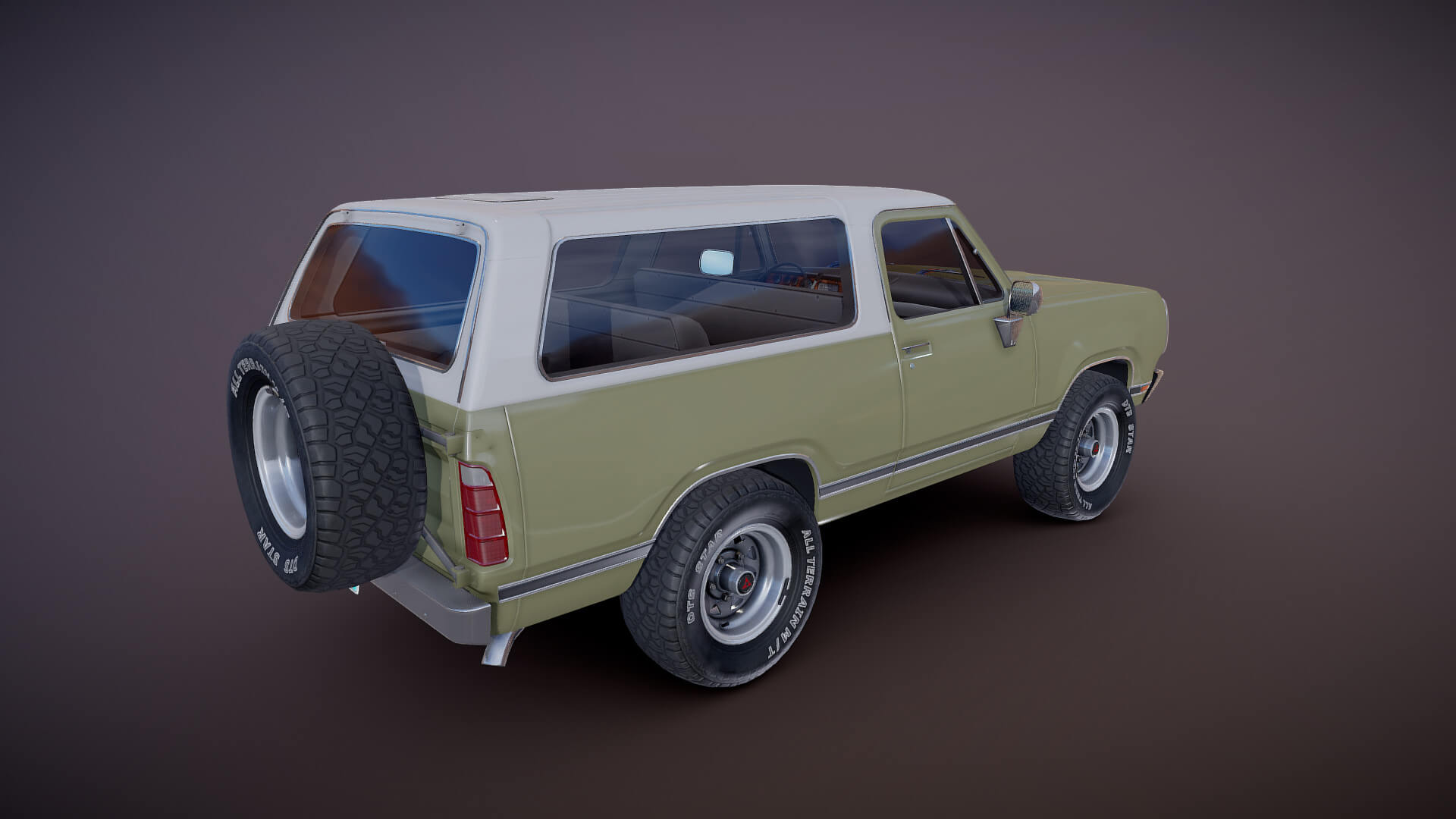 Dodge Ramcharger 1976 - 3D Model by Veaceslav Condraciuc