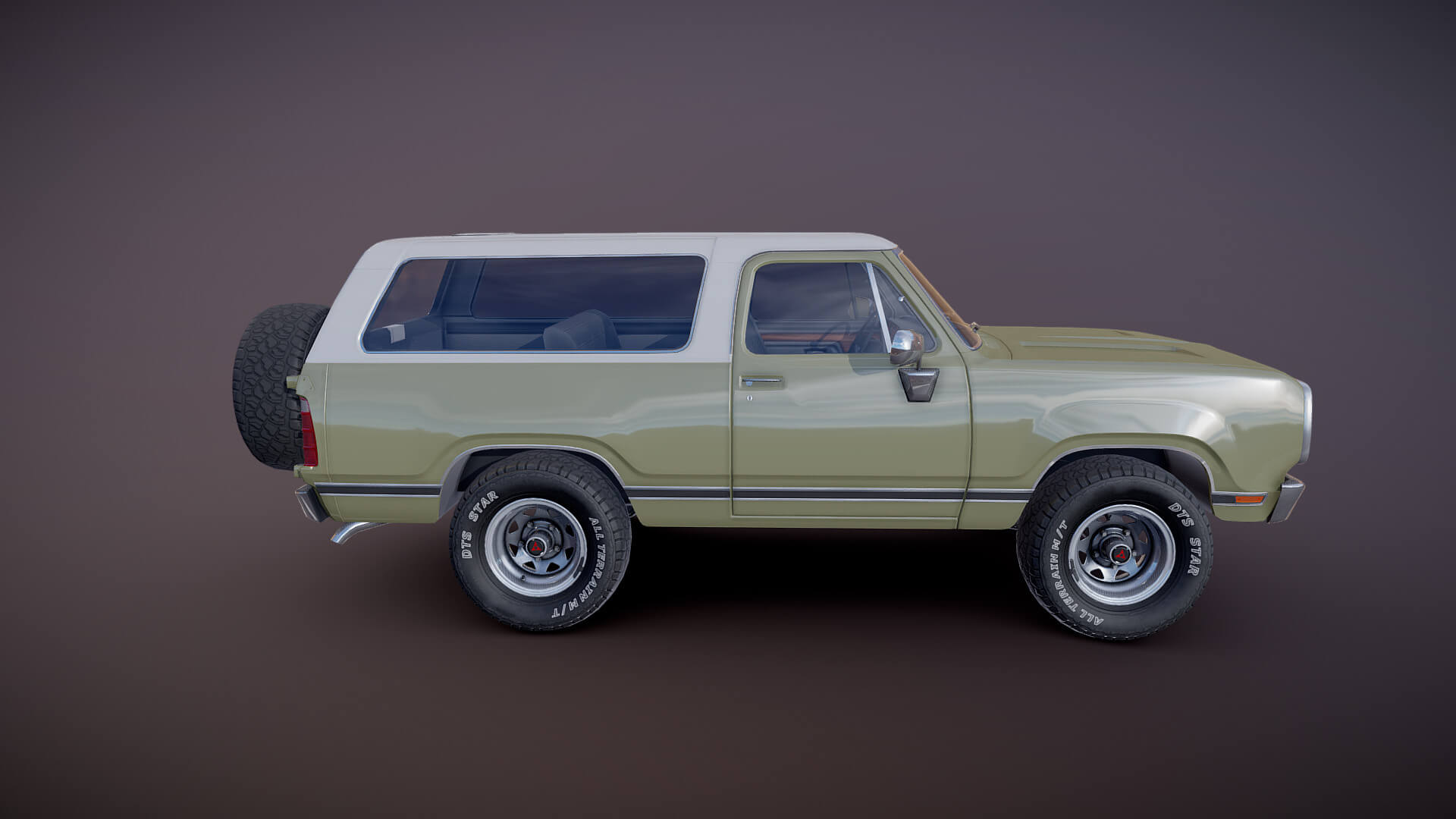Dodge Ramcharger 1976 - 3D Model by Veaceslav Condraciuc