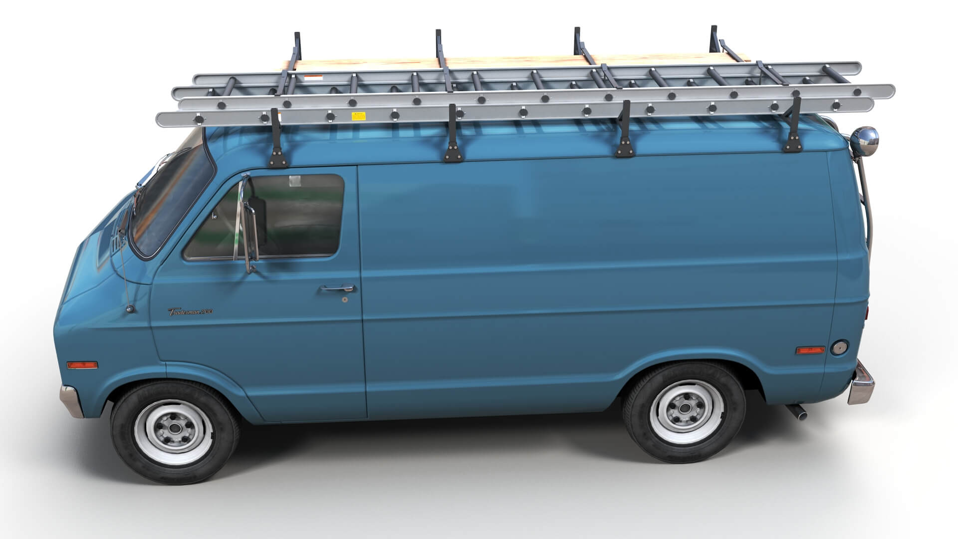 Dodge Utility Van - 3D Model by Veaceslav Condraciuc