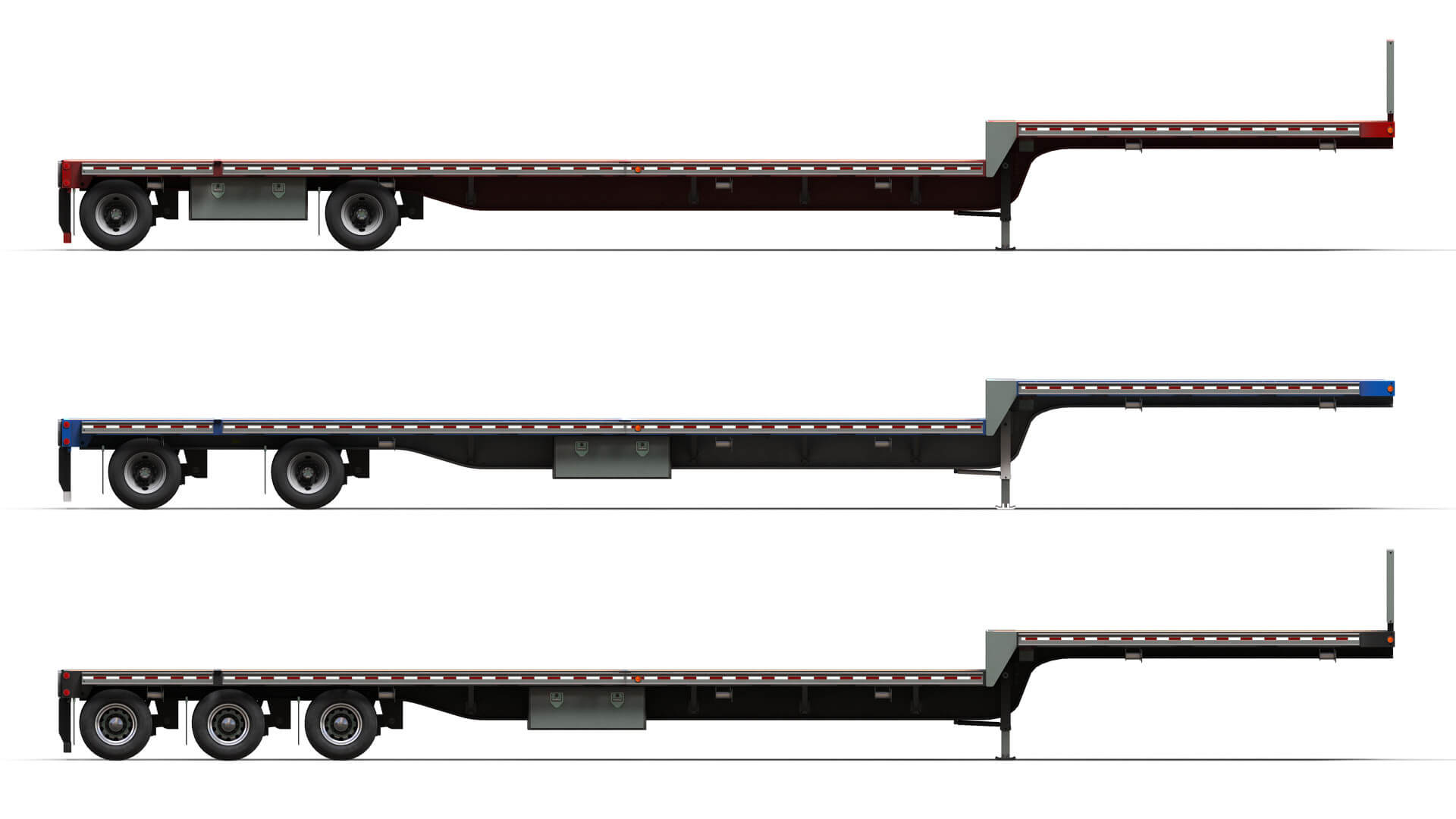 Dropdeck Trailer - 3D Model by Veaceslav Condraciuc