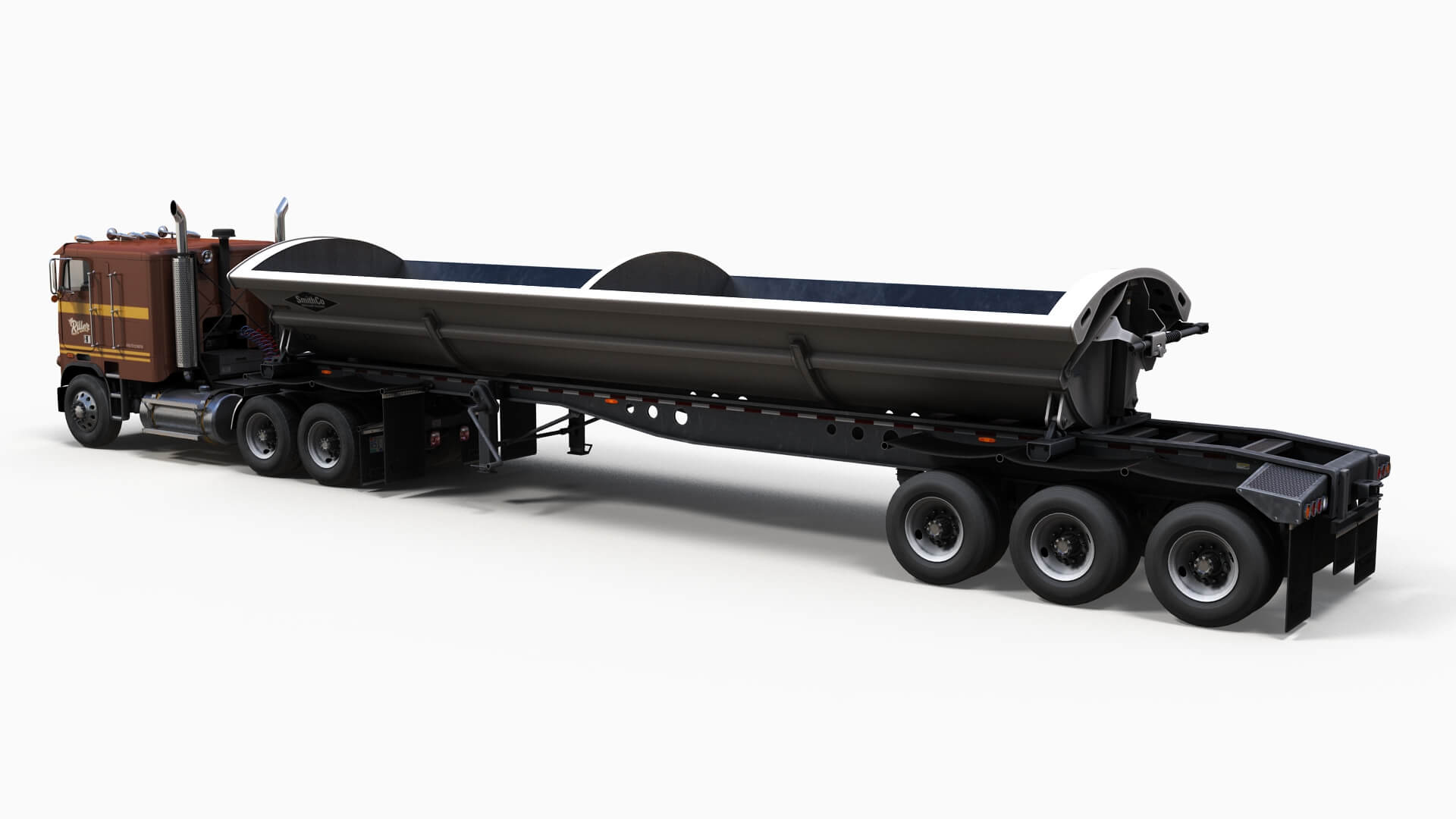 Freightline FLT Side Tipper - 3D Model by Veaceslav Condraciuc