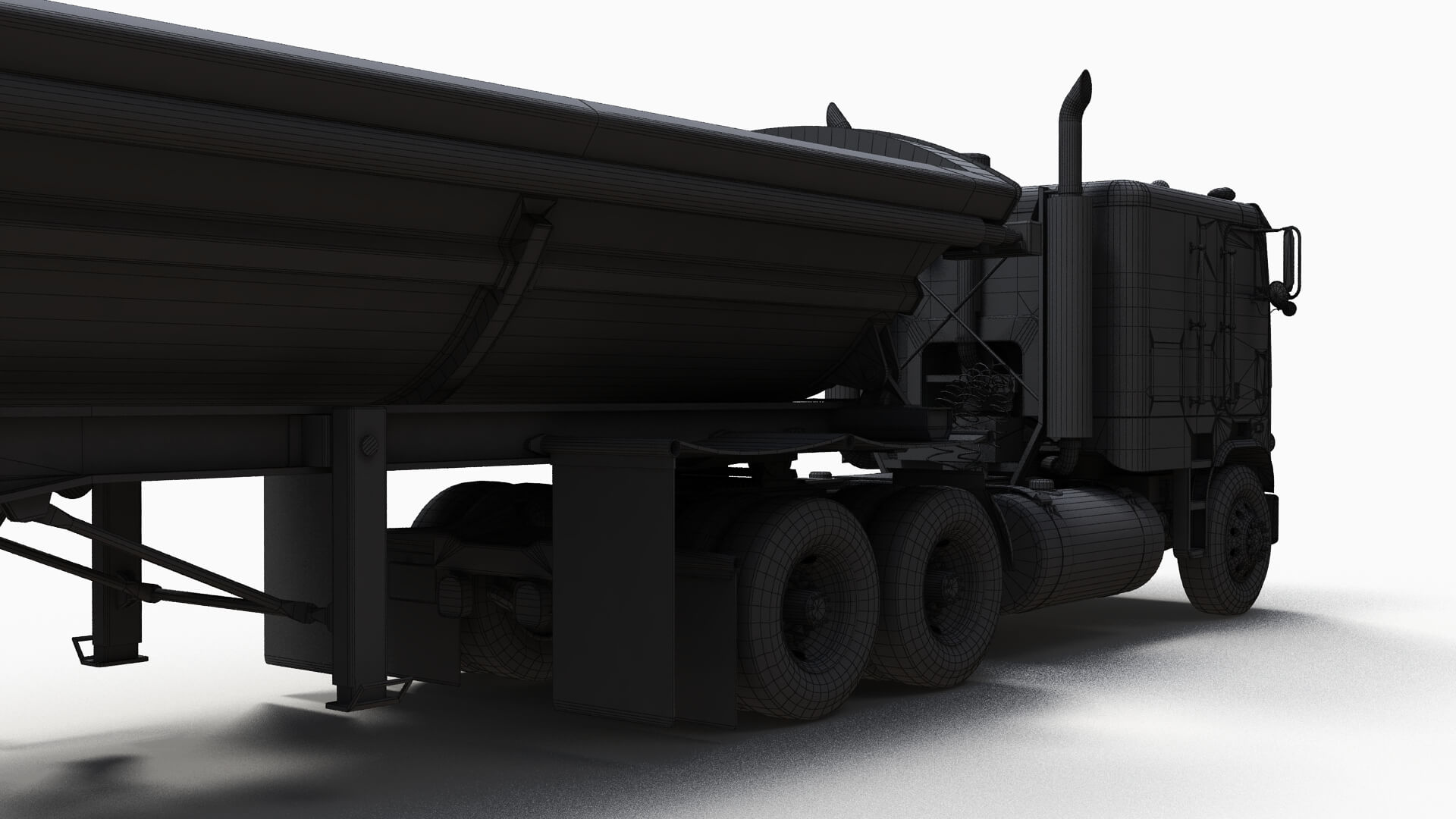 Freightline FLT Side Tipper - 3D Model by Veaceslav Condraciuc