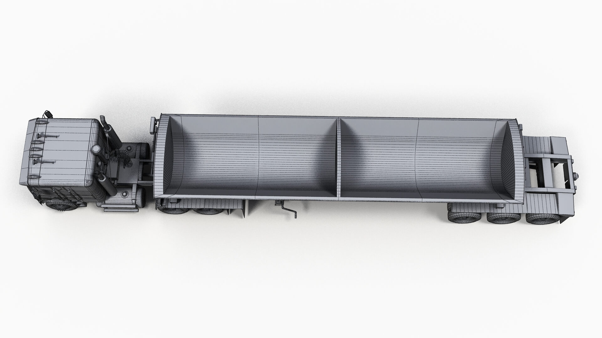 Freightline FLT Side Tipper - 3D Model by Veaceslav Condraciuc