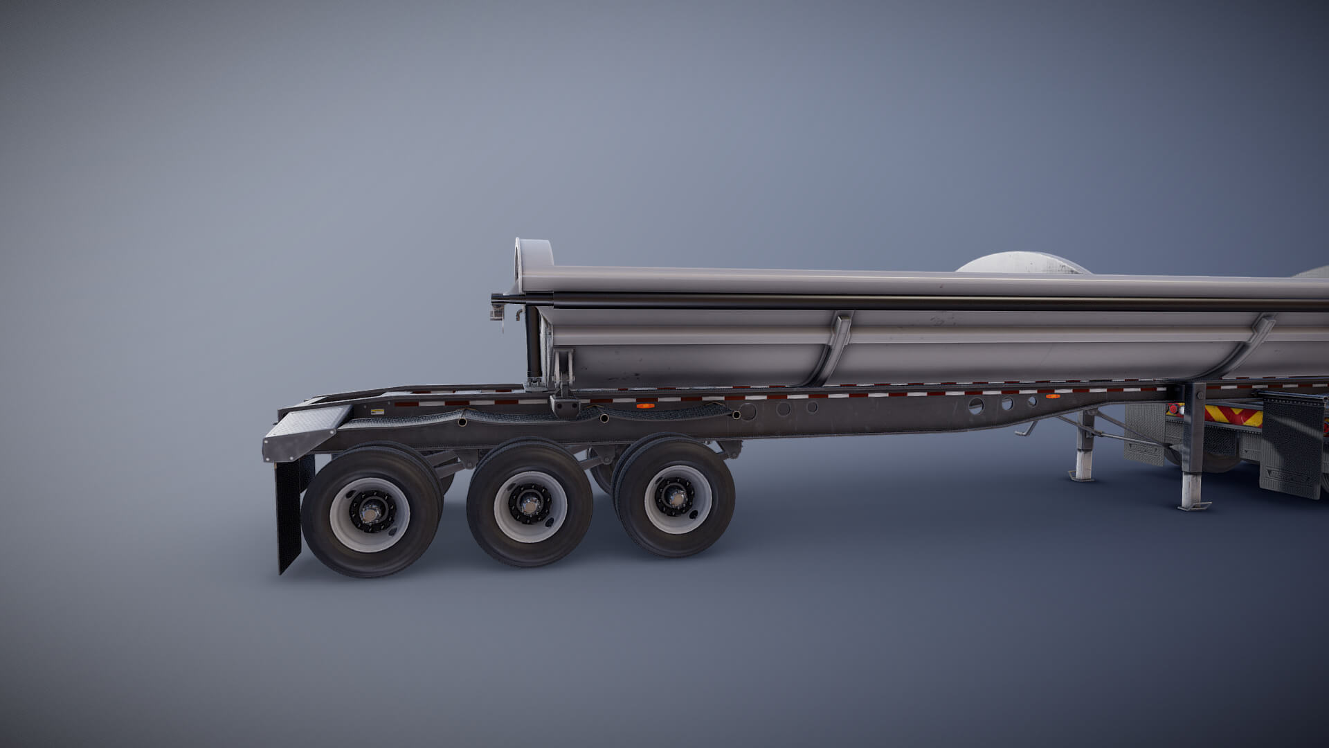 Freightline FLT Side Tipper - 3D Model by Veaceslav Condraciuc