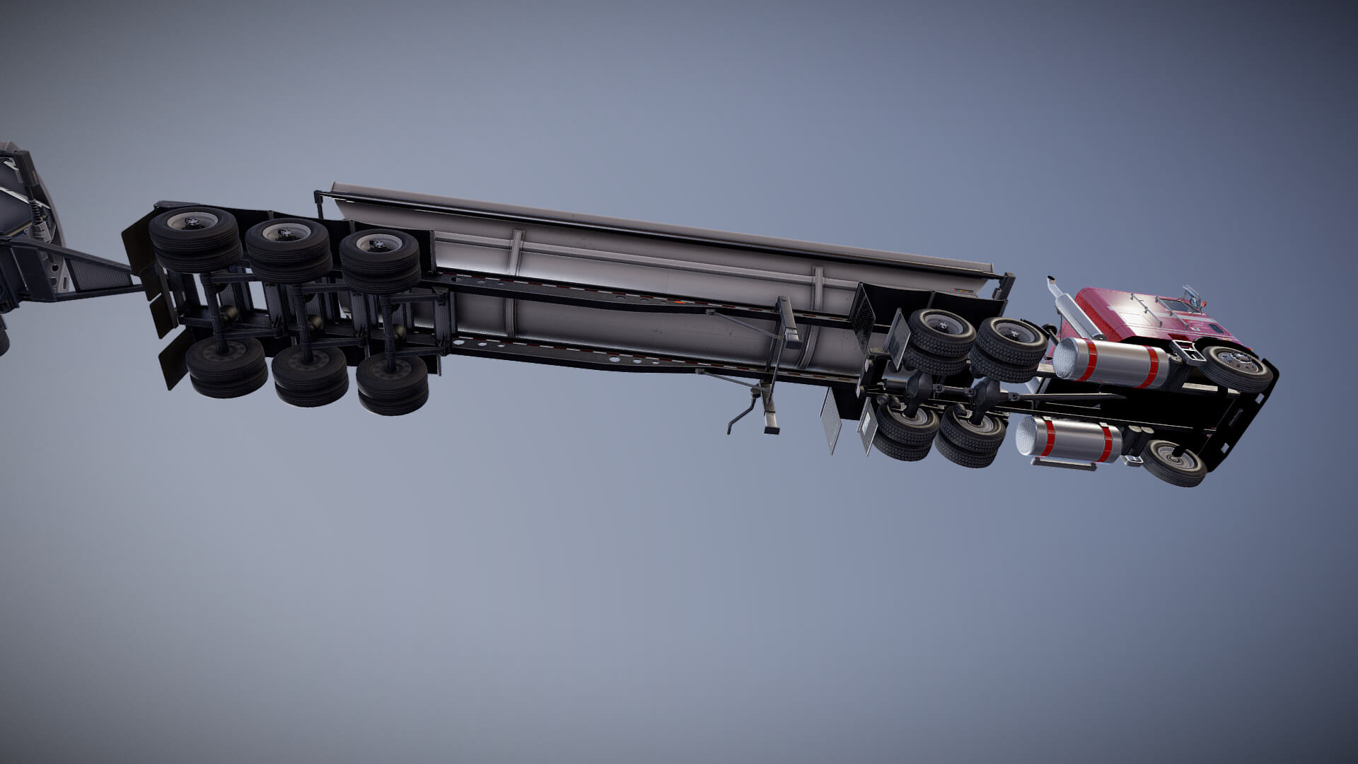 Freightline FLT Side Tipper - 3D Model by Veaceslav Condraciuc