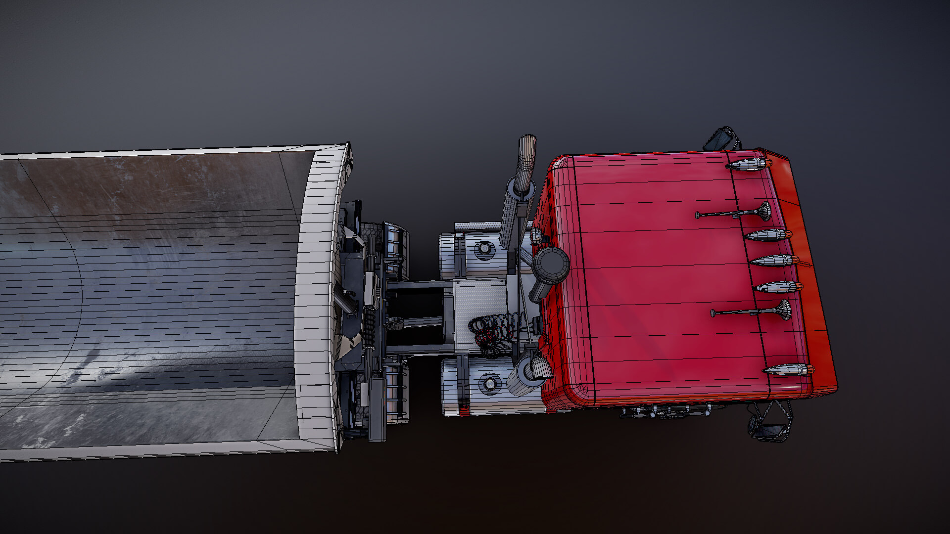 Freightline FLT Side Tipper - 3D Model by Veaceslav Condraciuc