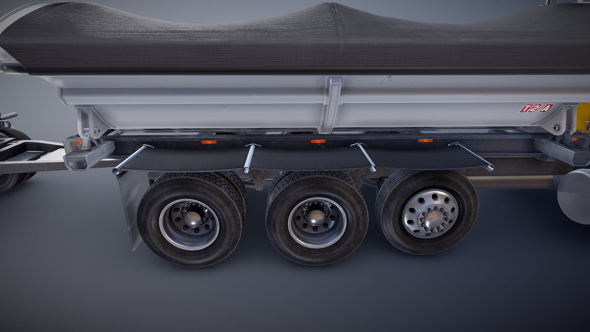 Freightliner Classic Side Tipper Road Train - 3D Model by Veaceslav ...