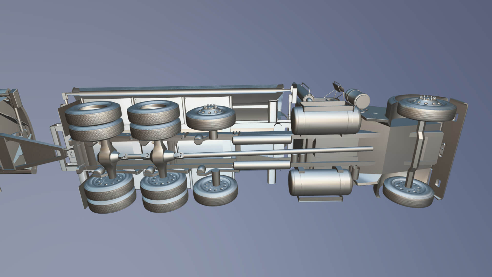 Freightliner Classic Side Tipper Road Train - 3D Model by Veaceslav ...